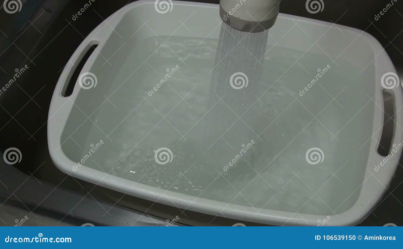 Pail Being Filled with Water Stock Footage - Video of storage, faucet ...