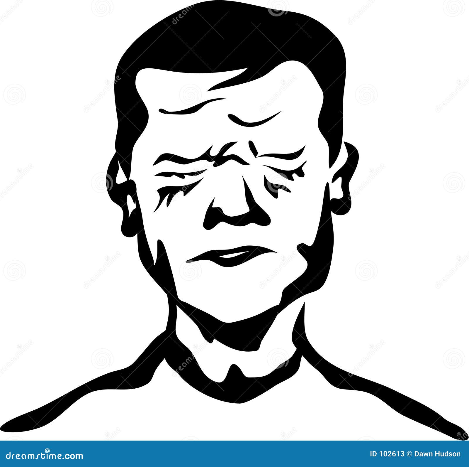 Pain Face Clipart