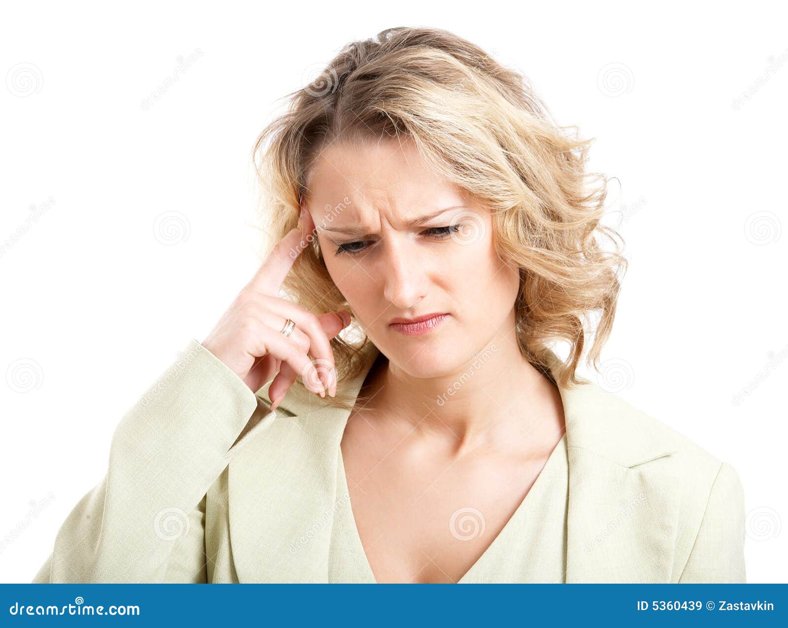 Pain stock image. Image of expression, blond, russian - 5360439