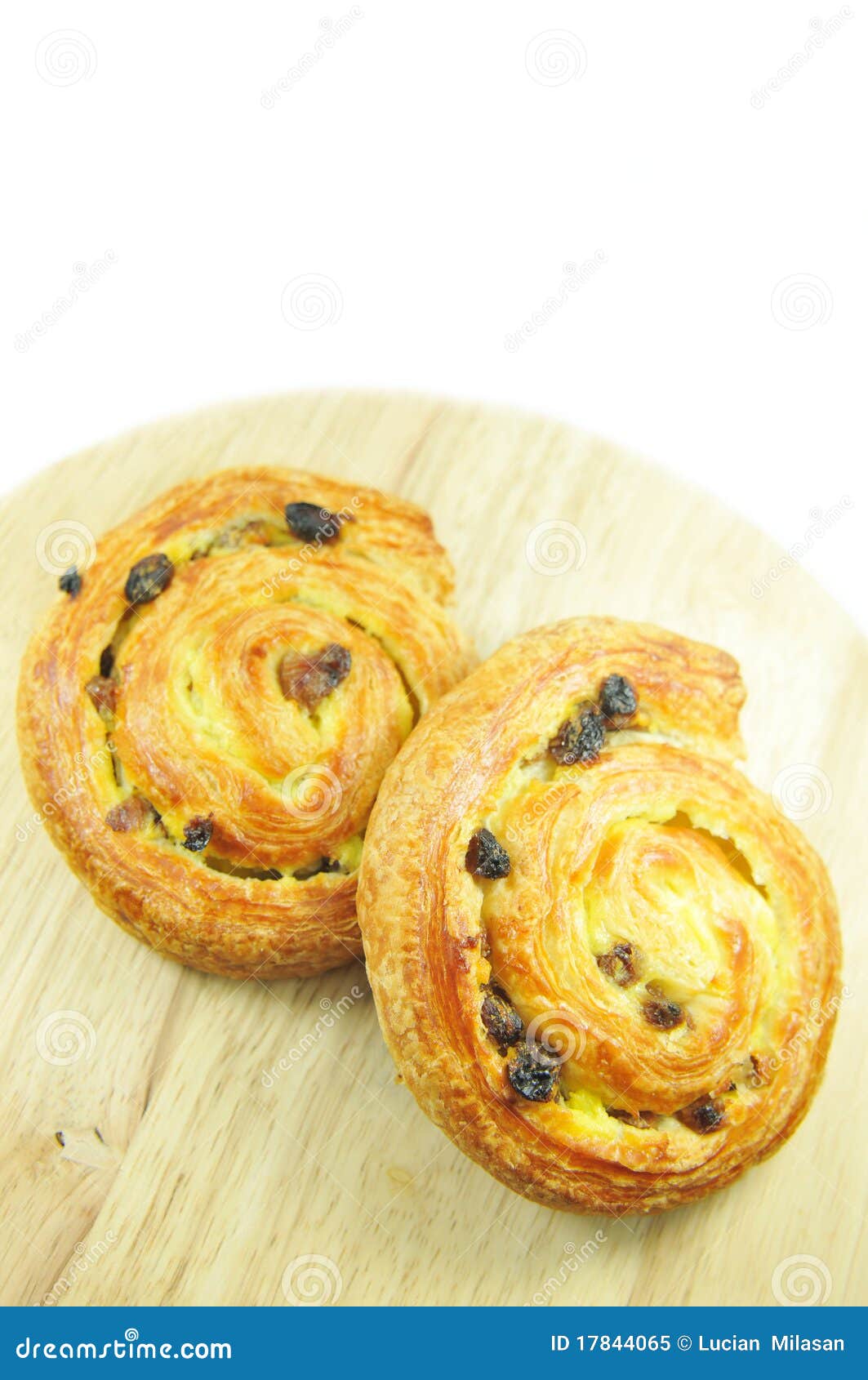Pain aux raisins stock image. Image of product, raisin - 17844065