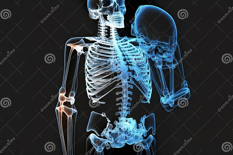 Pain in the Body Concept with X-ray and Neon Colors. AI Generated Stock ... Pain in the Body Concept with X-ray and Neon Colors. AI Generated Stock ...