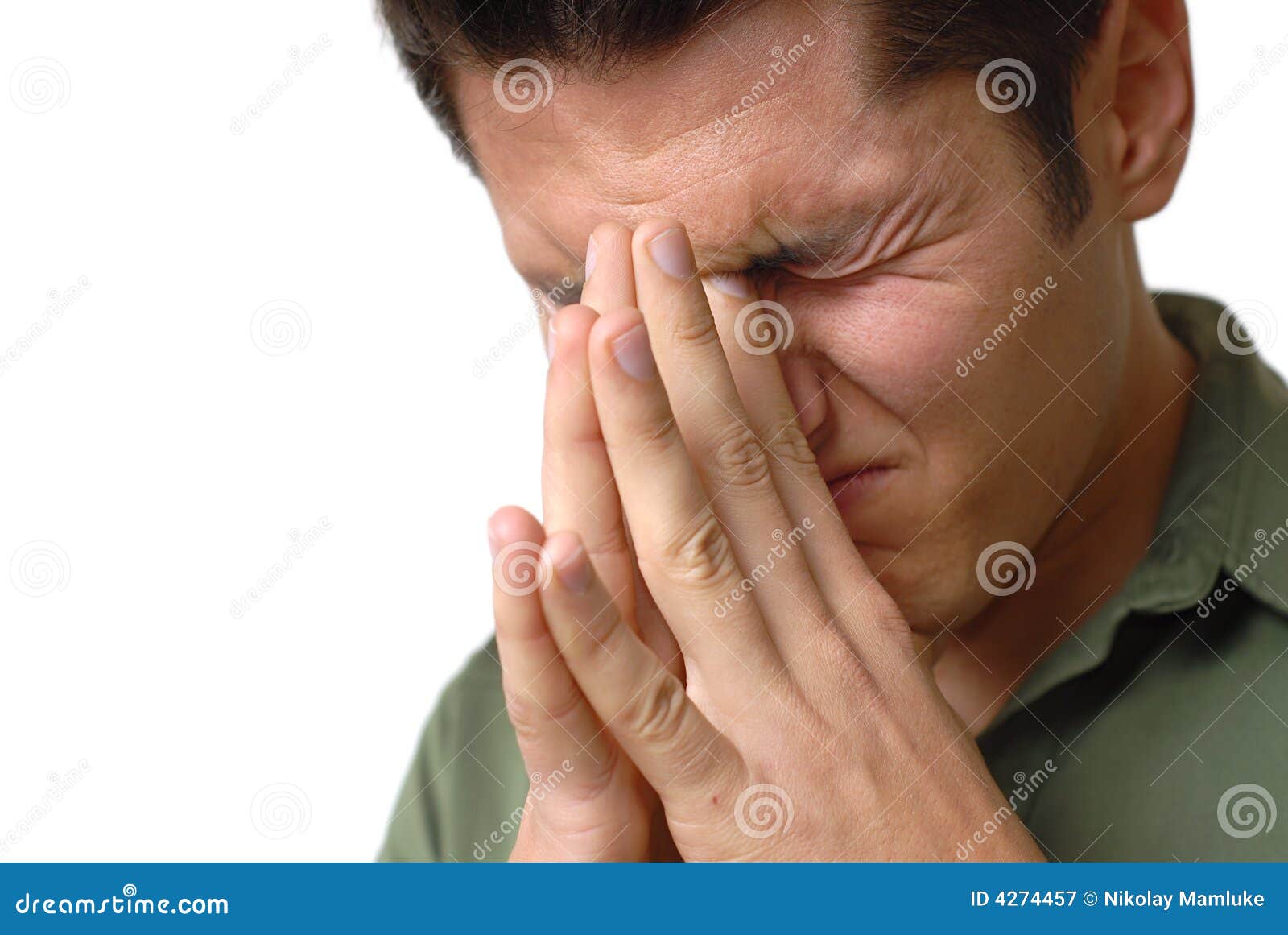 Pain and confusion stock image. Image of mental, loneliness - 4274457