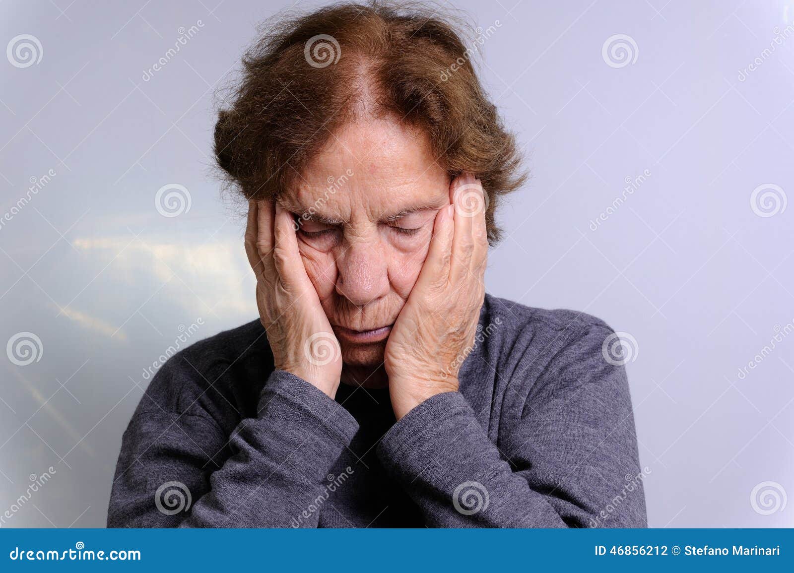 Pain stock photo. Image of contrition, portrait, desperateness - 46856212