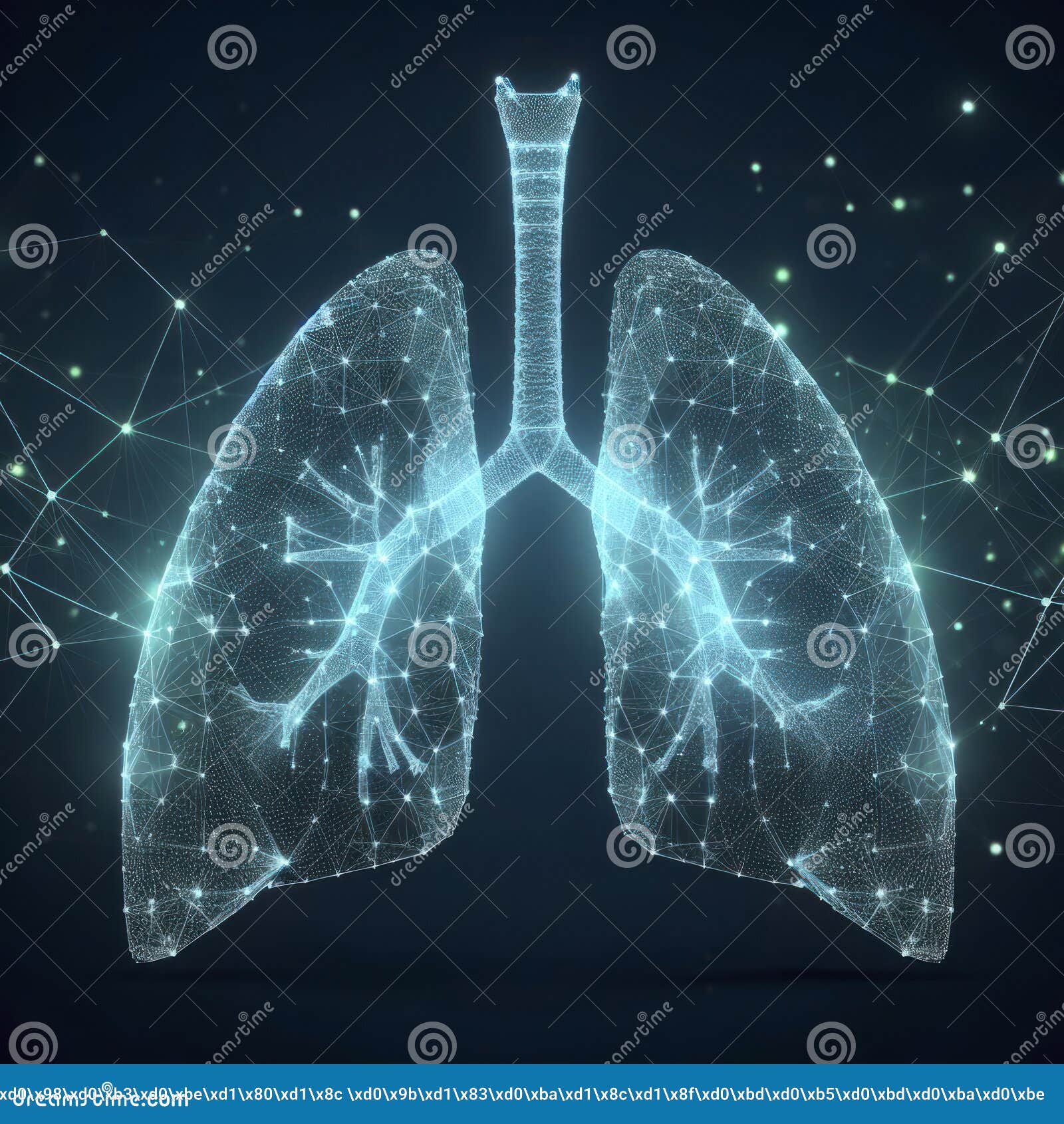 Pain in the Lungs from Polygons, Triangles, Dots and Lines. Lung is a ...