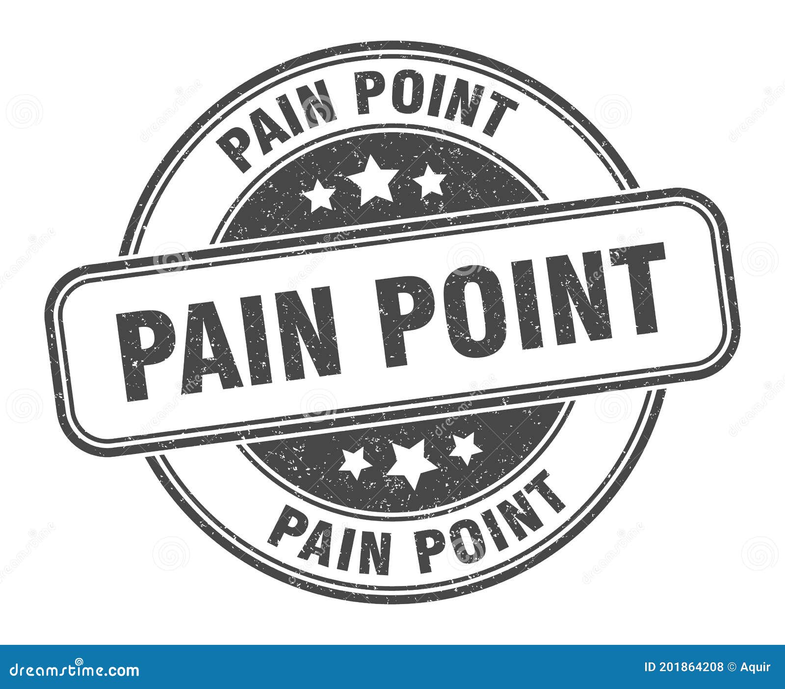 Pain Point Stamp. Pain Point Round Grunge Sign Stock Vector ...