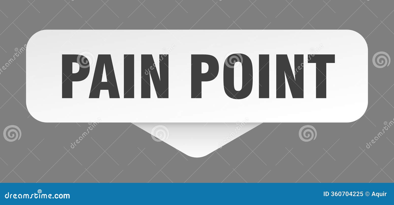 Pain Point Icon. Pain Red Circle Mark. Target Spot Symbol For Medical ...