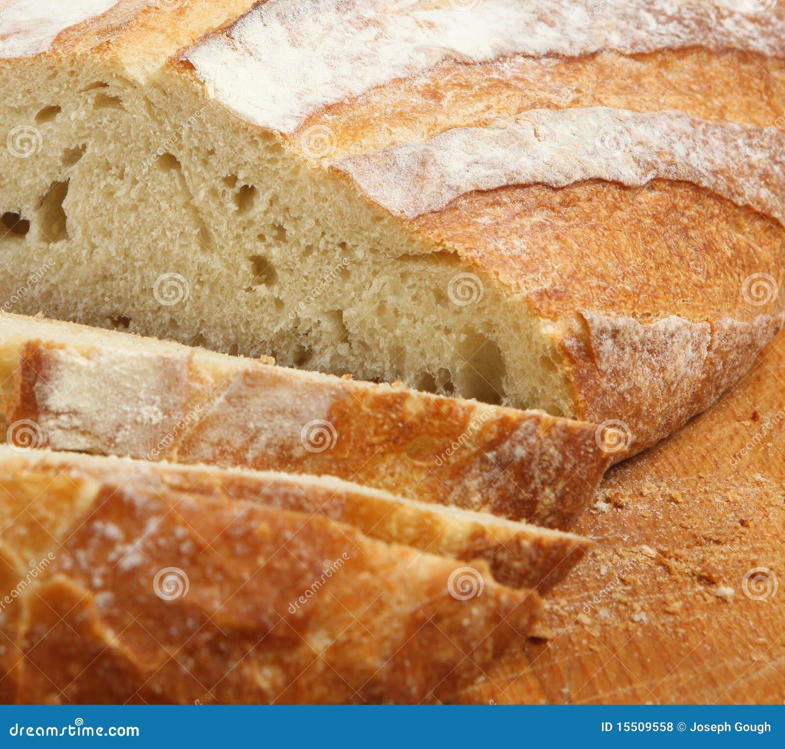 Pain Rustique Frais De Pain Photo stock - Image du cuit, nourriture ...
