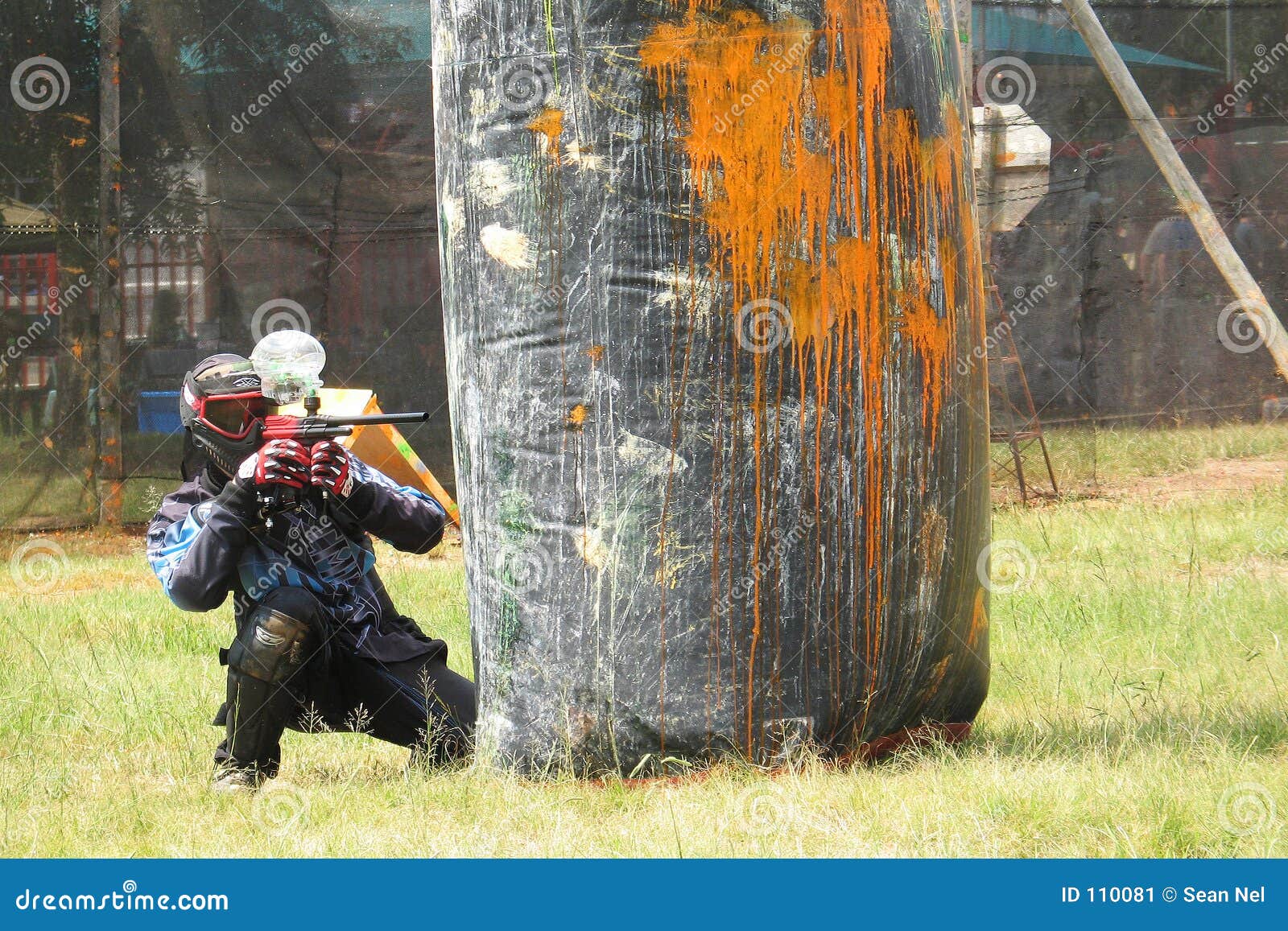 Painbal player stock image. Image of field, sport, player - 110081