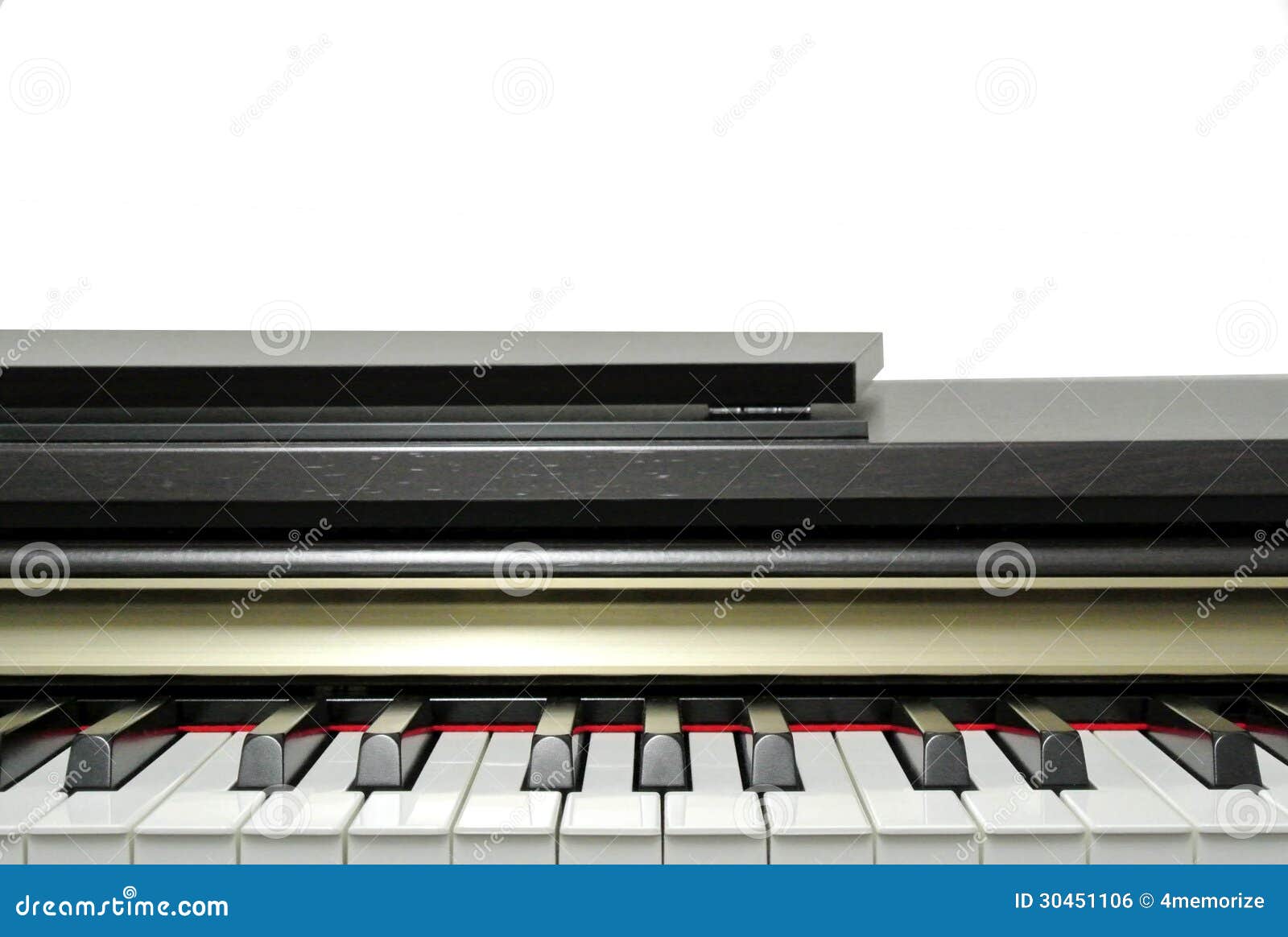 Paino Keys stock photo. Image of pianist, studio, note - 30451106