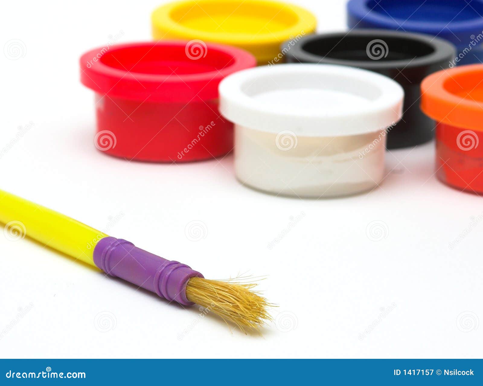 Paint stock image. Image of mess, mixed, create, colours - 1417157