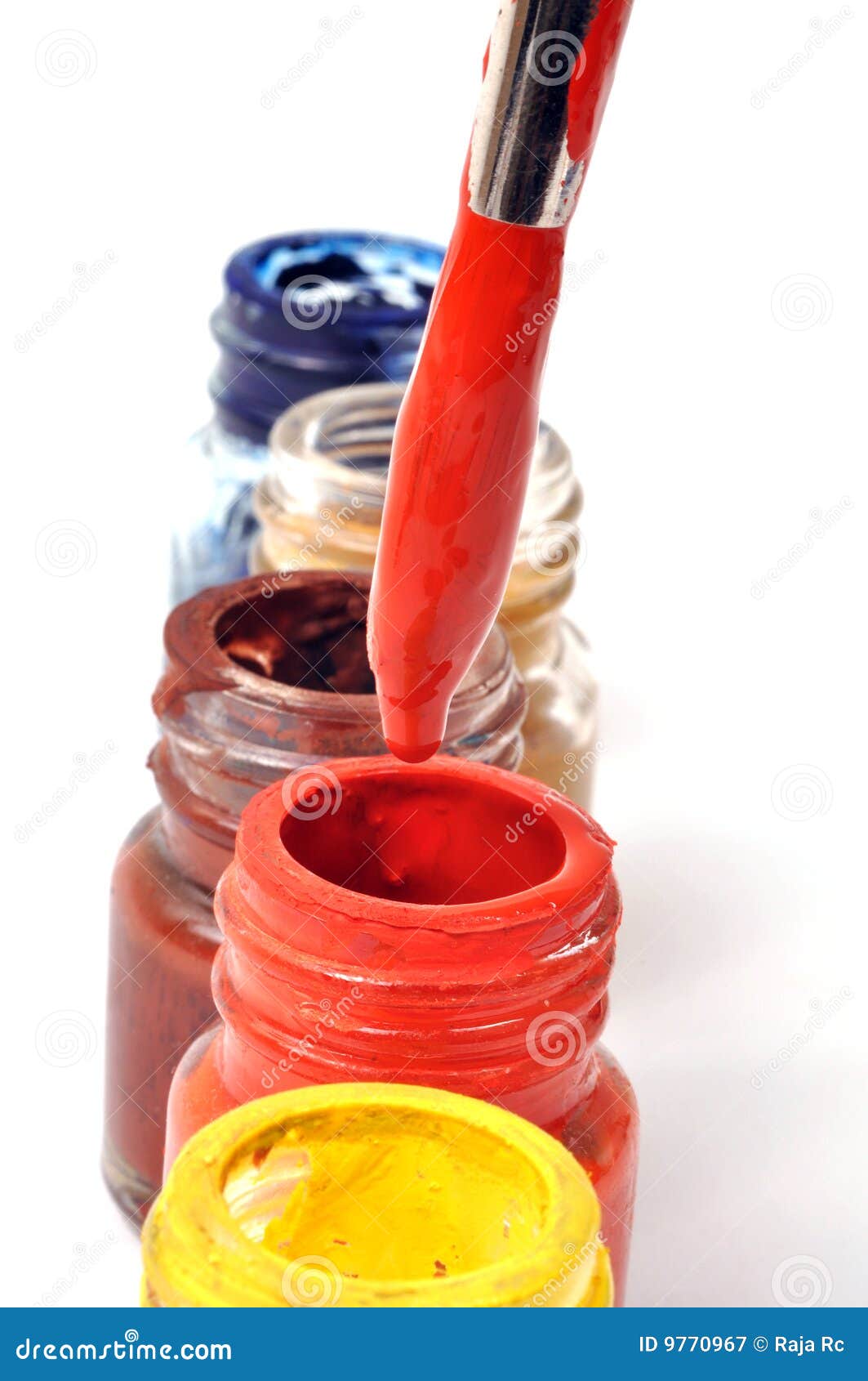 Paint Bottles Royalty-Free Stock Photography | CartoonDealer.com #6421133
