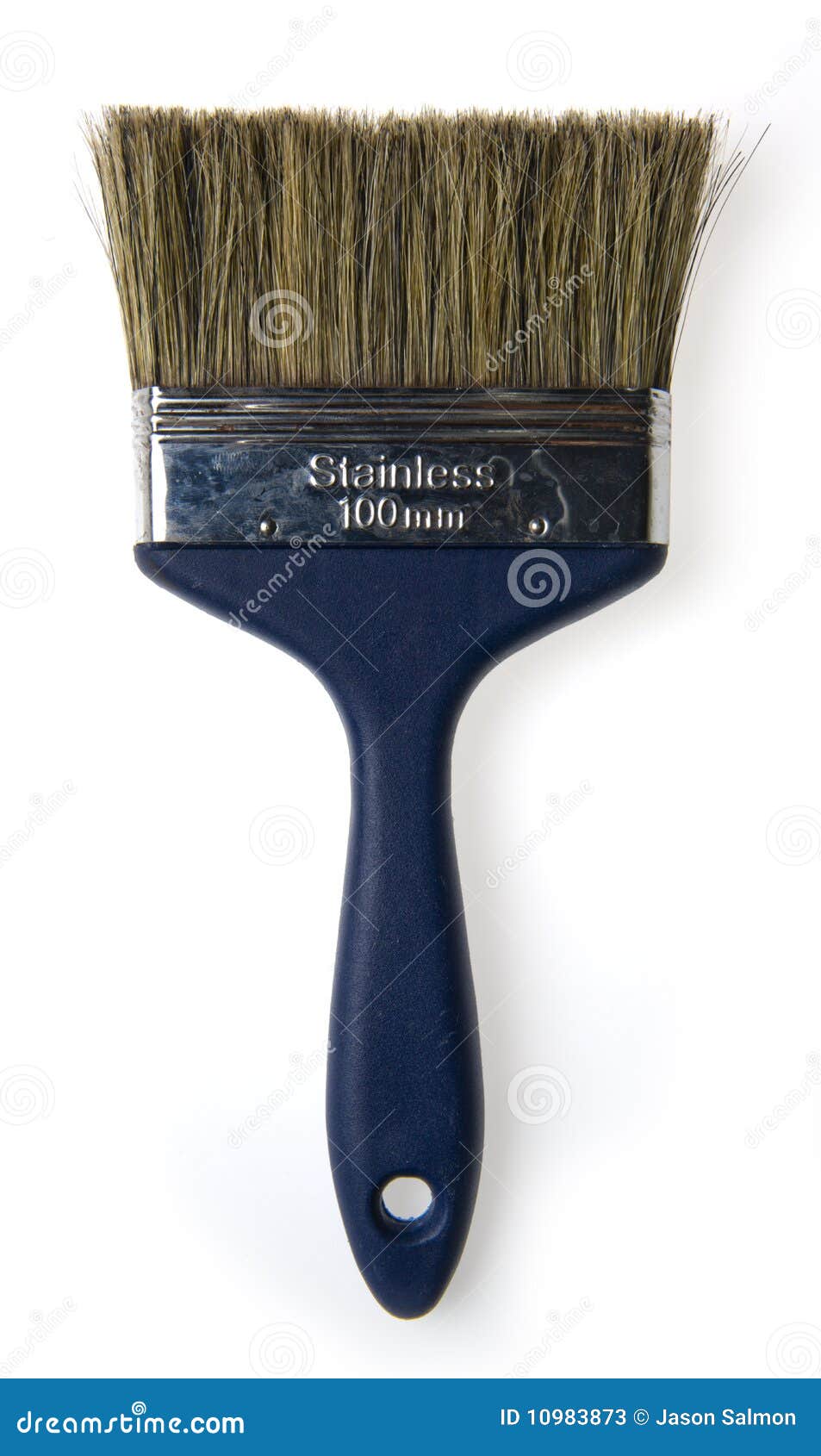 Paint Brush stock image. Image of bristles, isolated - 10983873