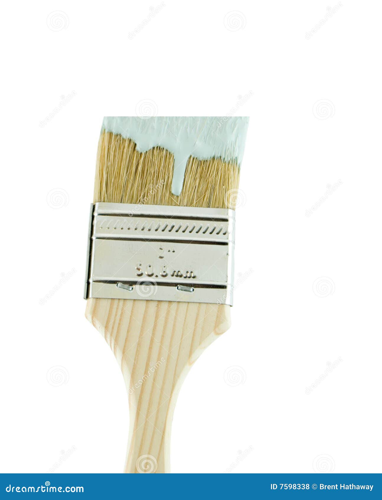 Paint Brush stock photo. Image of decorating, artistic - 7598338