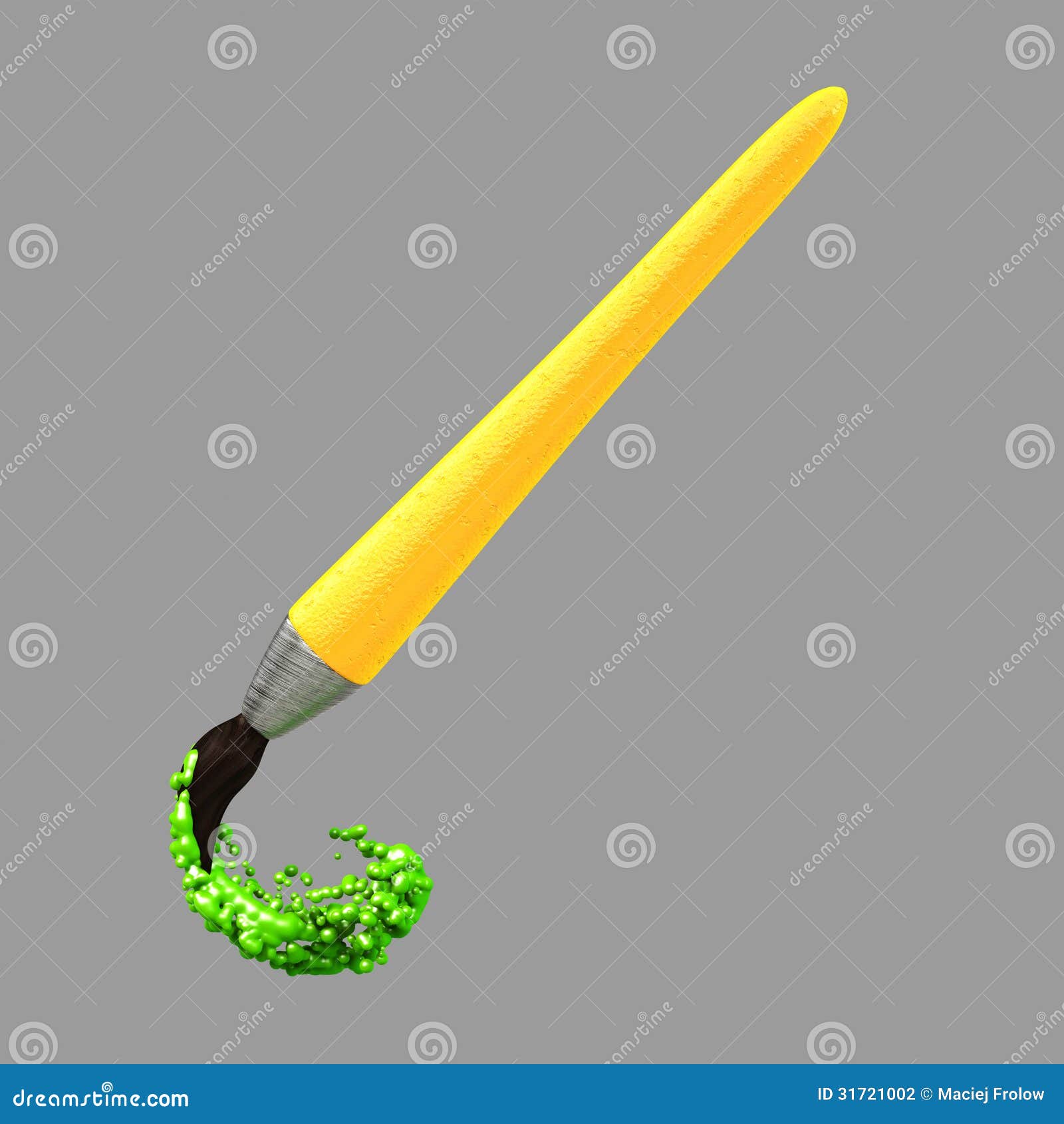 Paint brush icon stock illustration. Illustration of paint - 31721002