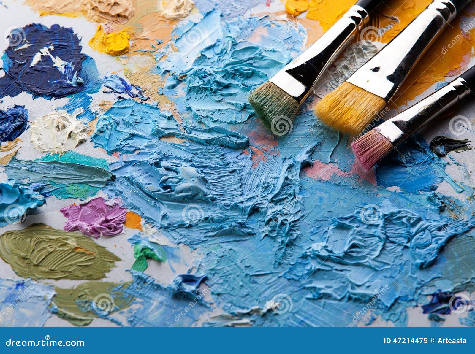 Paint brush stock image. Image of painting, paintbrush - 47214475