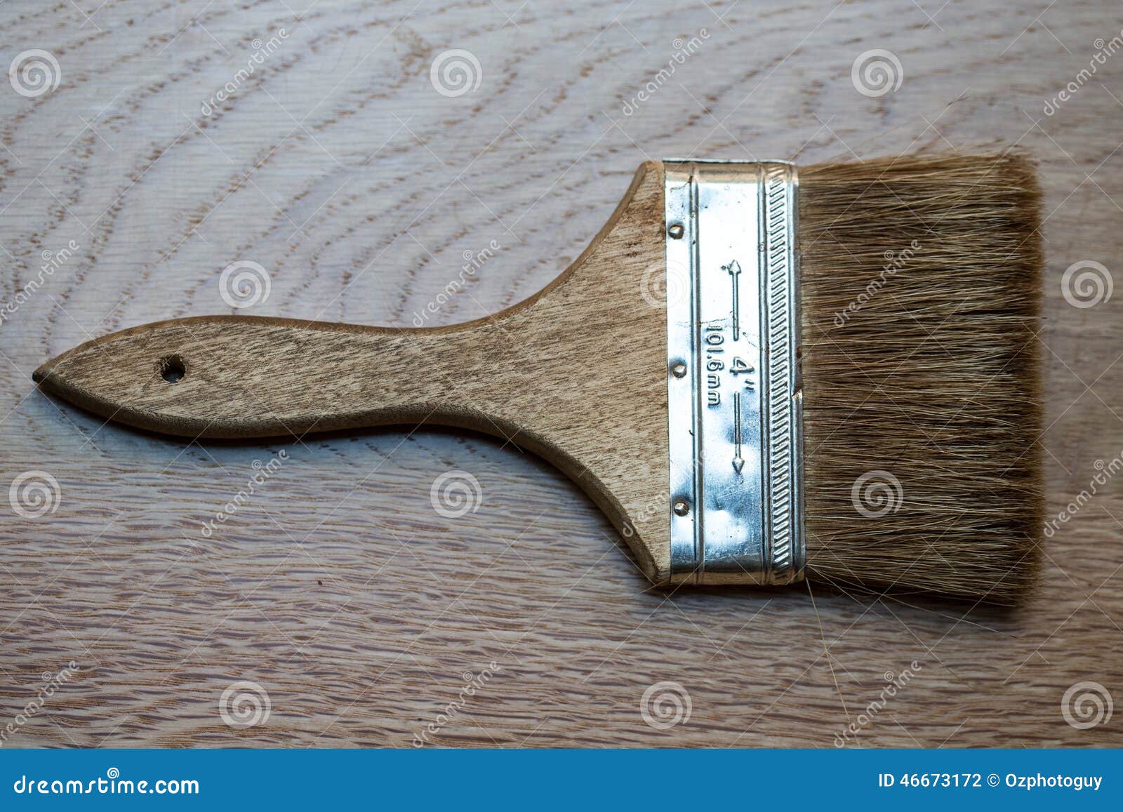 Paint Brush Side stock photo. Image of concept, brown - 46673172