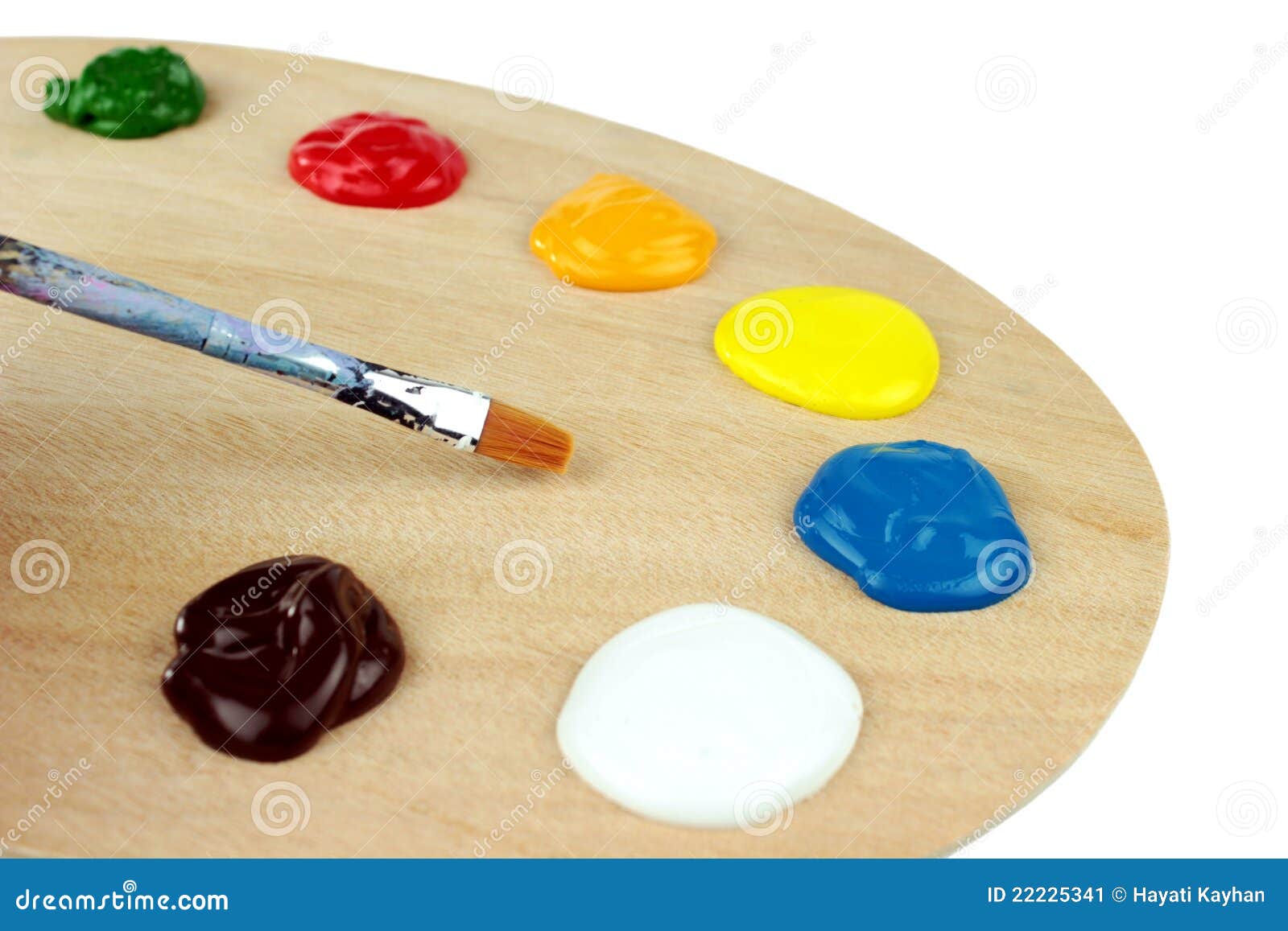 Paint Pallet Texture Royalty-Free Stock Photography | CartoonDealer.com ...