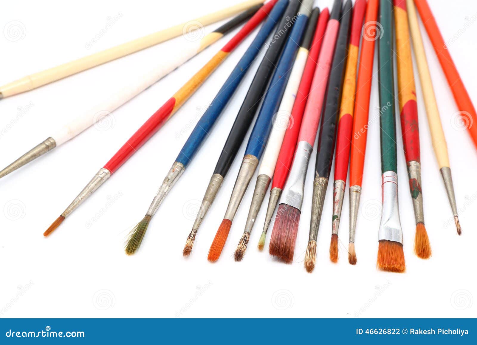 Paint Brushes stock photo. Image of design, closeup, tools - 46626822