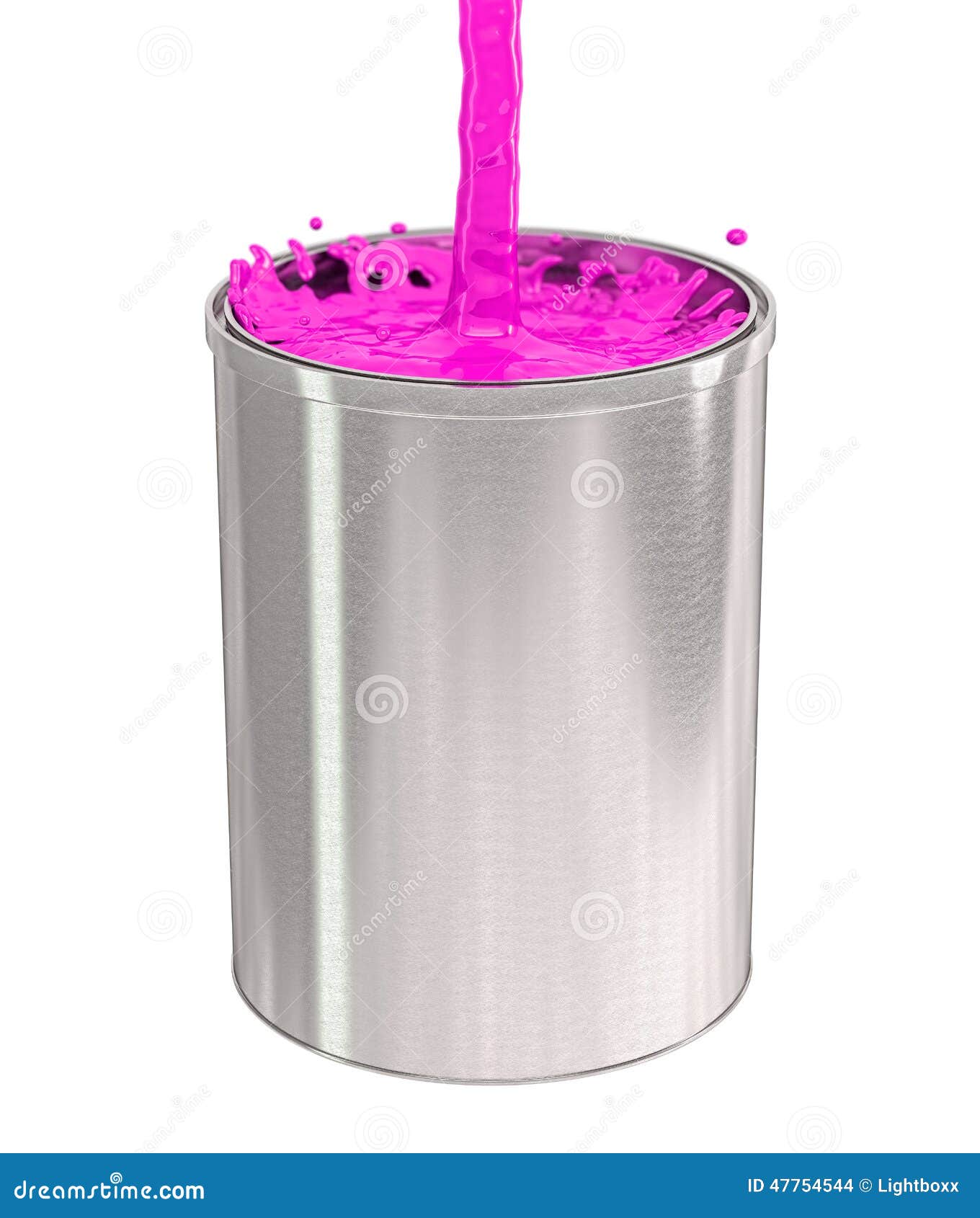 Paint Bucket - splash stock illustration. Illustration of acrylic ...