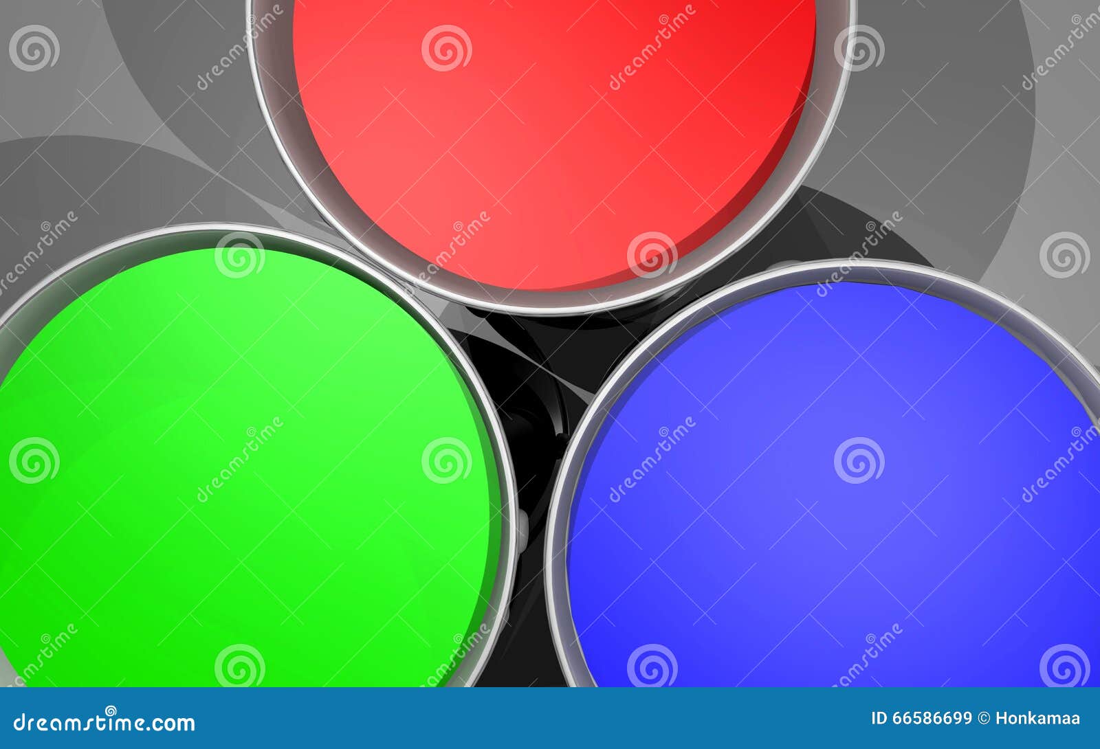 Paint buckets stock illustration. Illustration of colors - 66586699