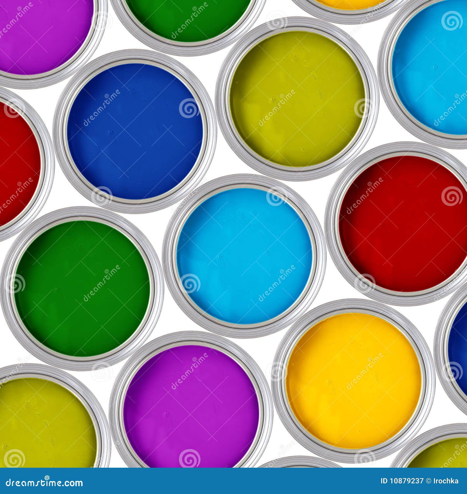 Paint Can stock image. Image of paint, improvement, paintbrush - 10879237