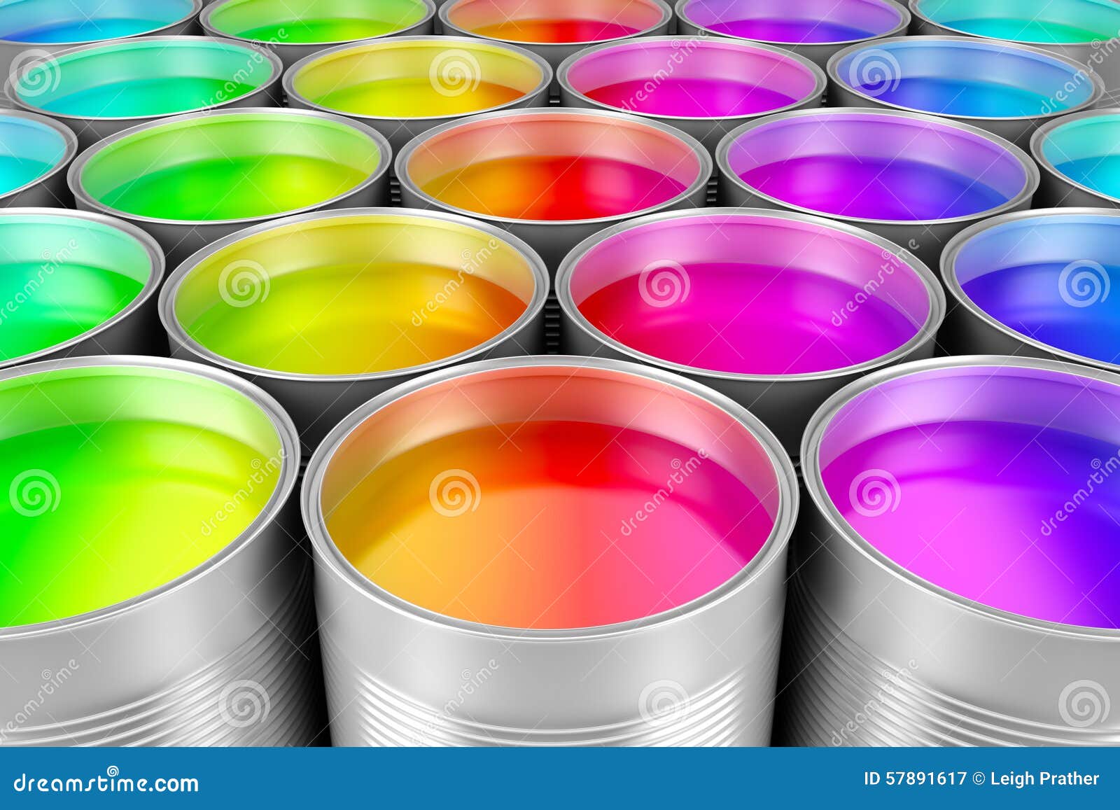 Paint Cans Of Colorful Paint Stock Illustration - Image: 57891617 Paint Cans Of Colorful Paint Stock Illustration - Image: 57891617
