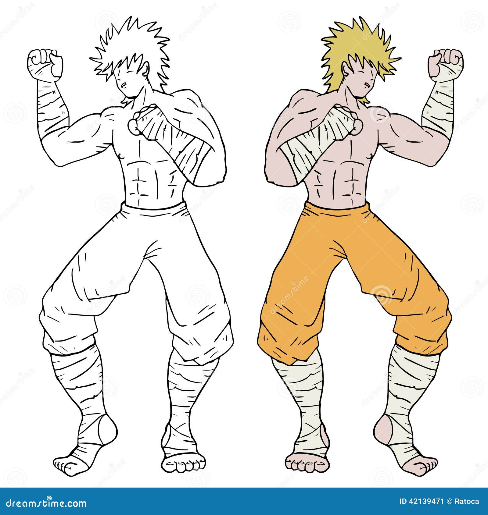 Paint Character Cartoon Vector | CartoonDealer.com #42139471