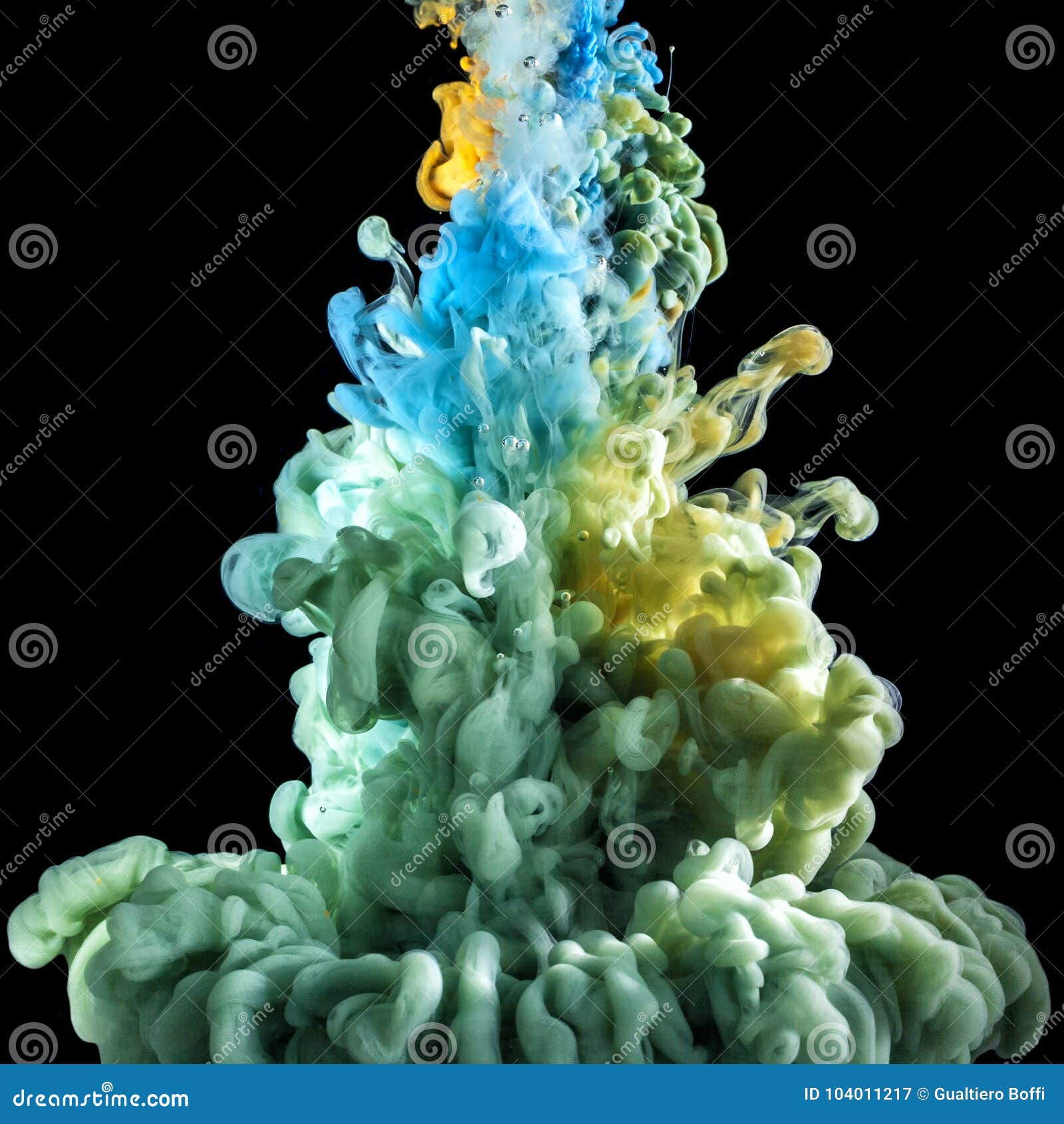 Colours in water stock image. Image of background, flow - 104011217
