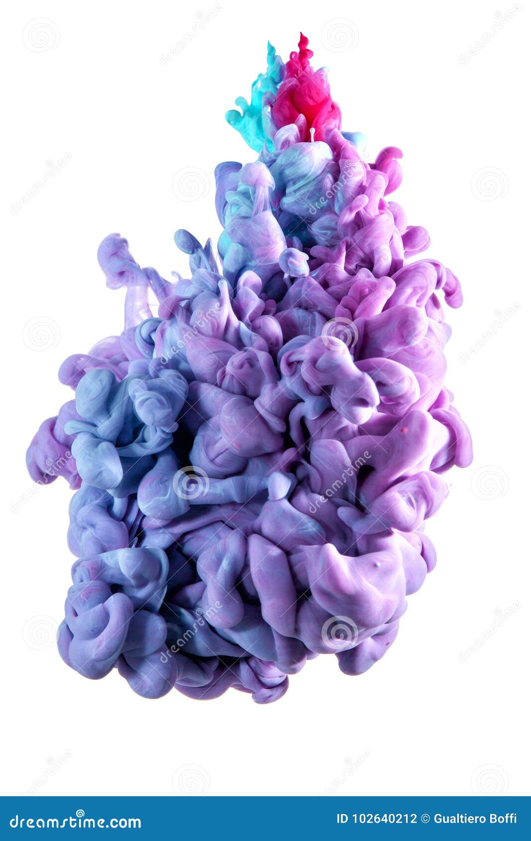 Colours in water stock photo. Image of flow, artistic - 102640212