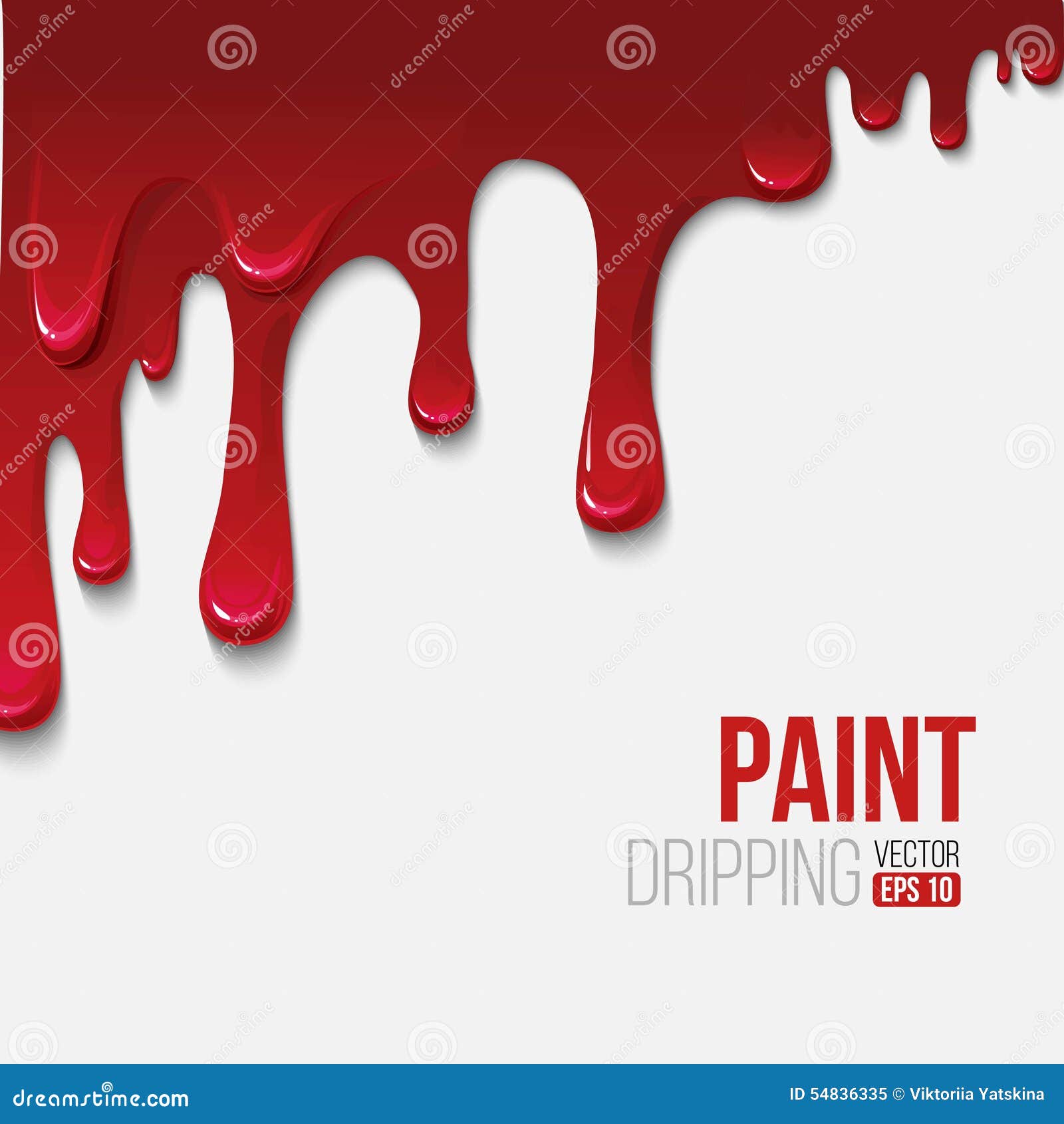 Dripping Paint With Splattered Paint Royalty-Free Stock Image ...