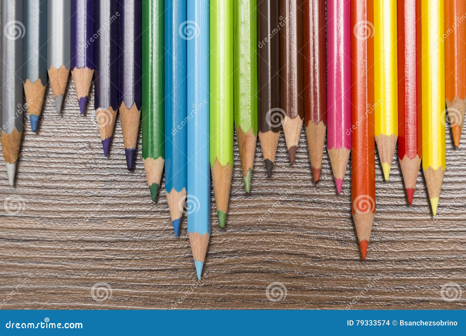 Paint Colors with Sharp Points Stock Photo - Image of horizontal ...