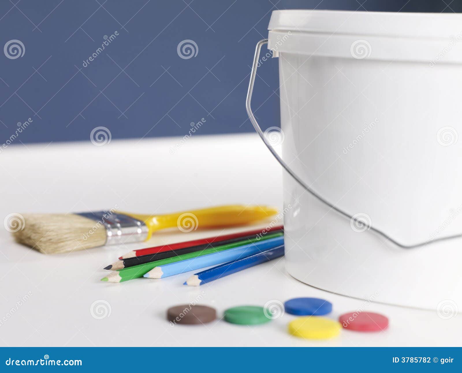 Paint container stock photo. Image of descriptive, paintings - 3785782
