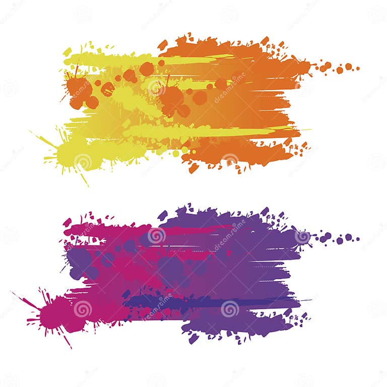 Paint design stock vector. Illustration of banner, backdrop - 33710220