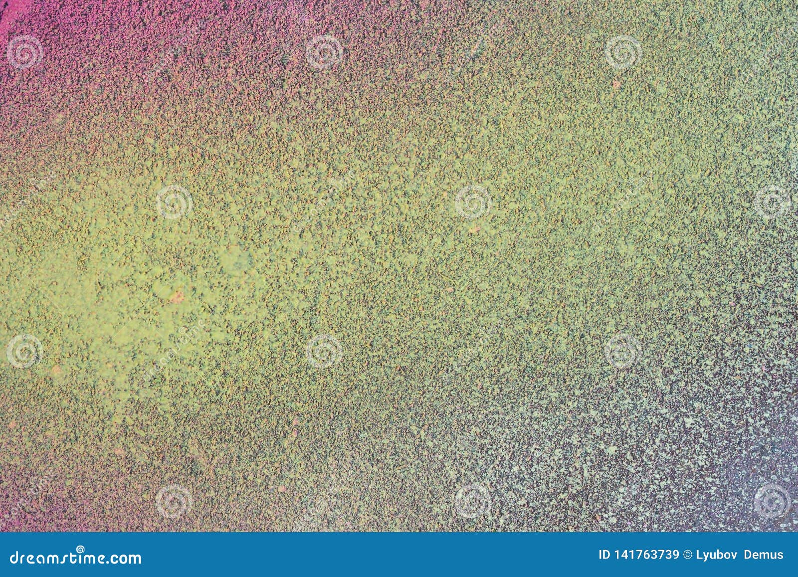 Paint of Different Colors on Asphalt, Stock Image - Image of asphalt ...