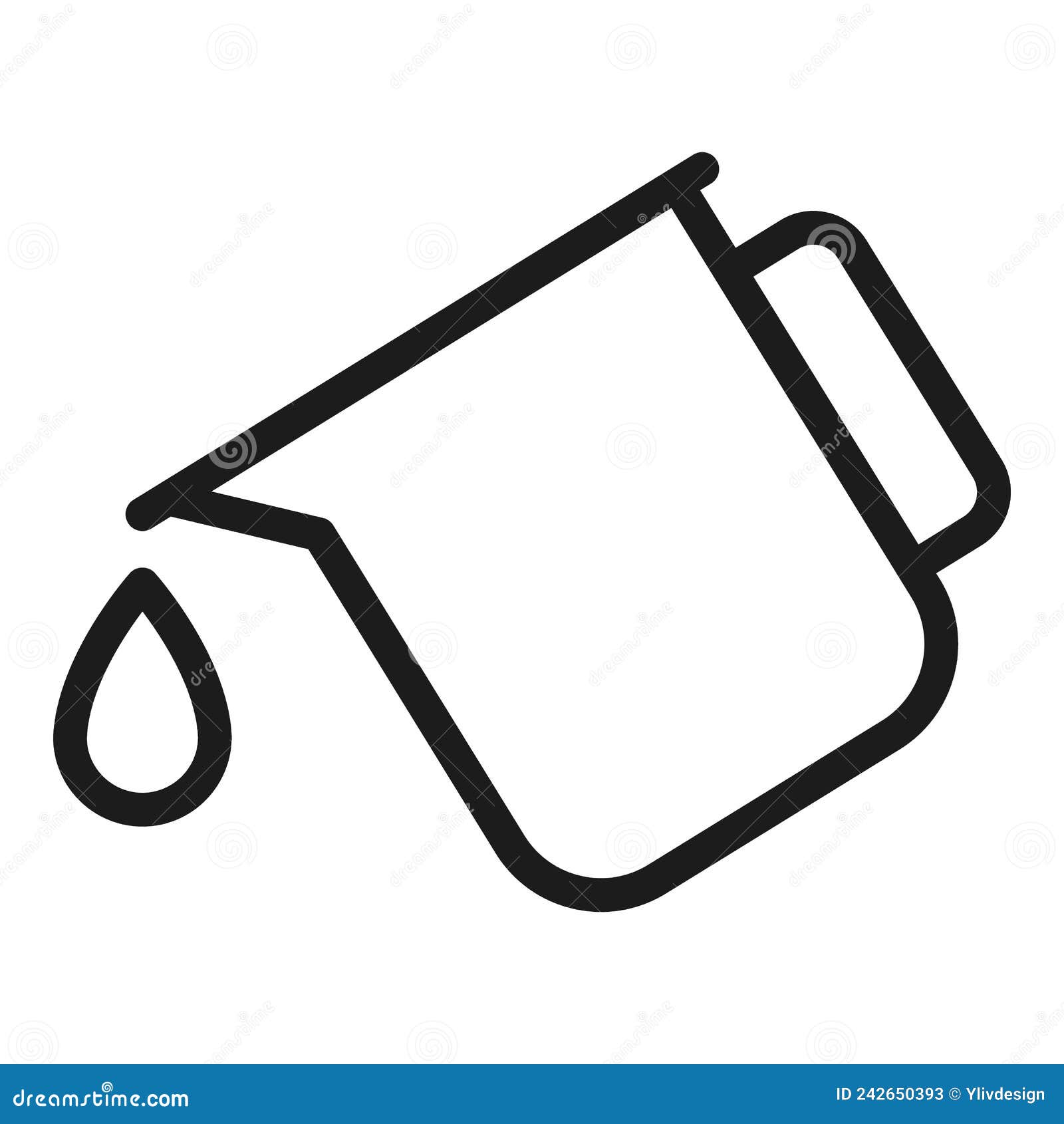 Paint Digital Jug Icon Outline Vector. Edit Tool Stock Vector ...