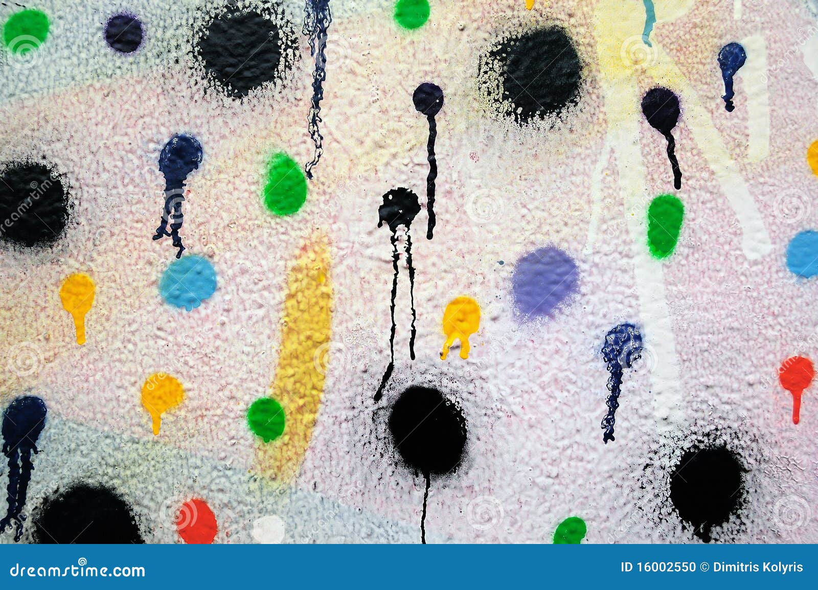 Paint dots stock photo. Image of colors, funky, grungy - 16002550