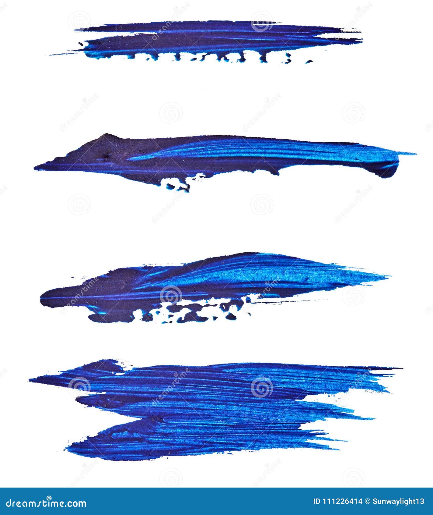 Paint for Drawing. Spot. Smear. Isolated on White Background. for Your ...