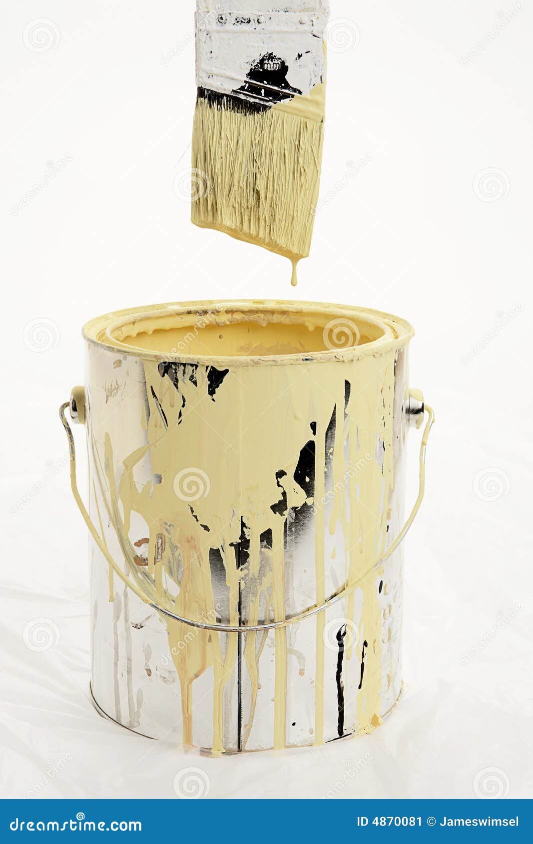 Paint drip stock image. Image of color, drip, paper, paint - 4870081