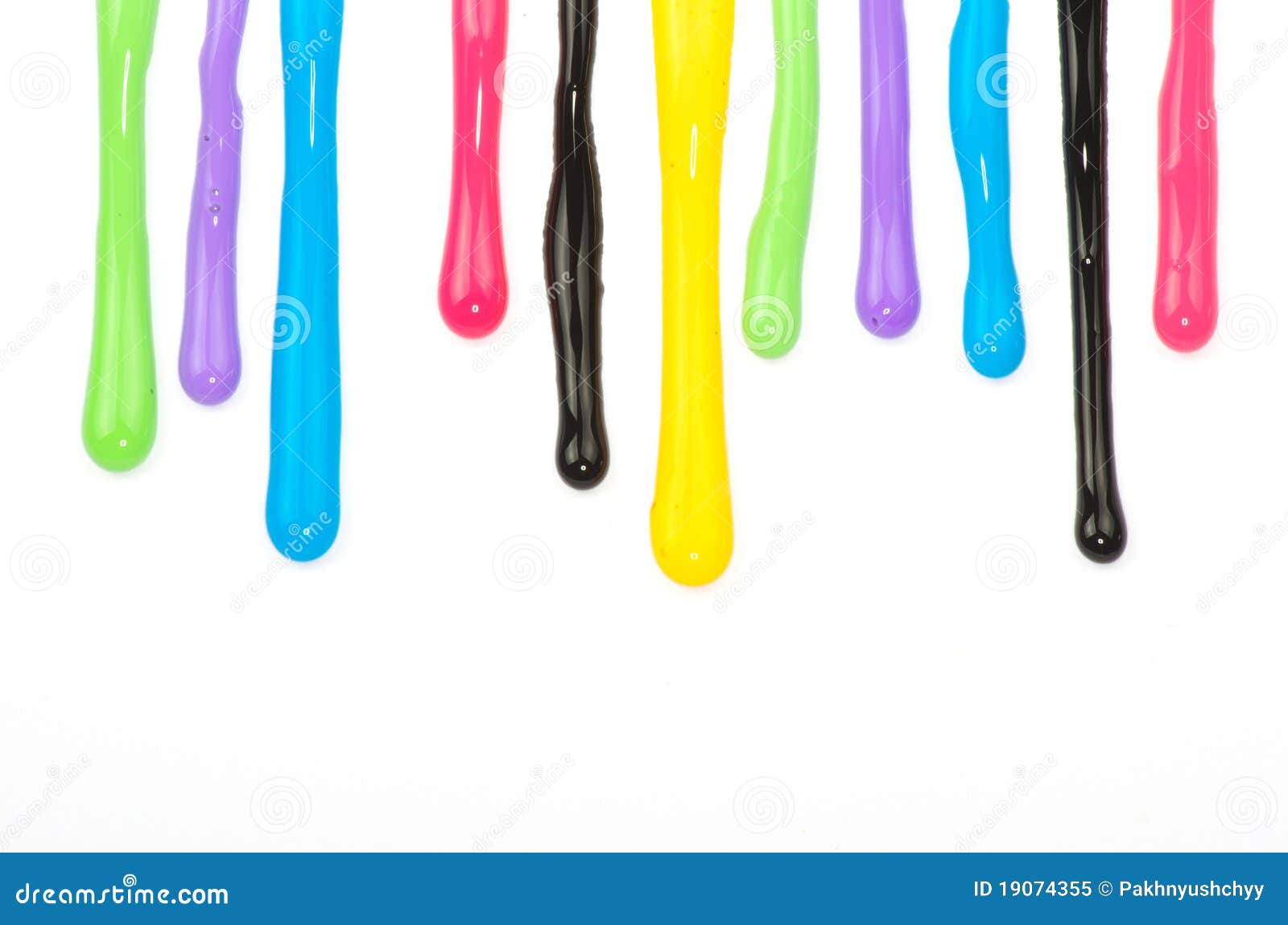 Paint dripping stock image. Image of artistic, clean - 19074355