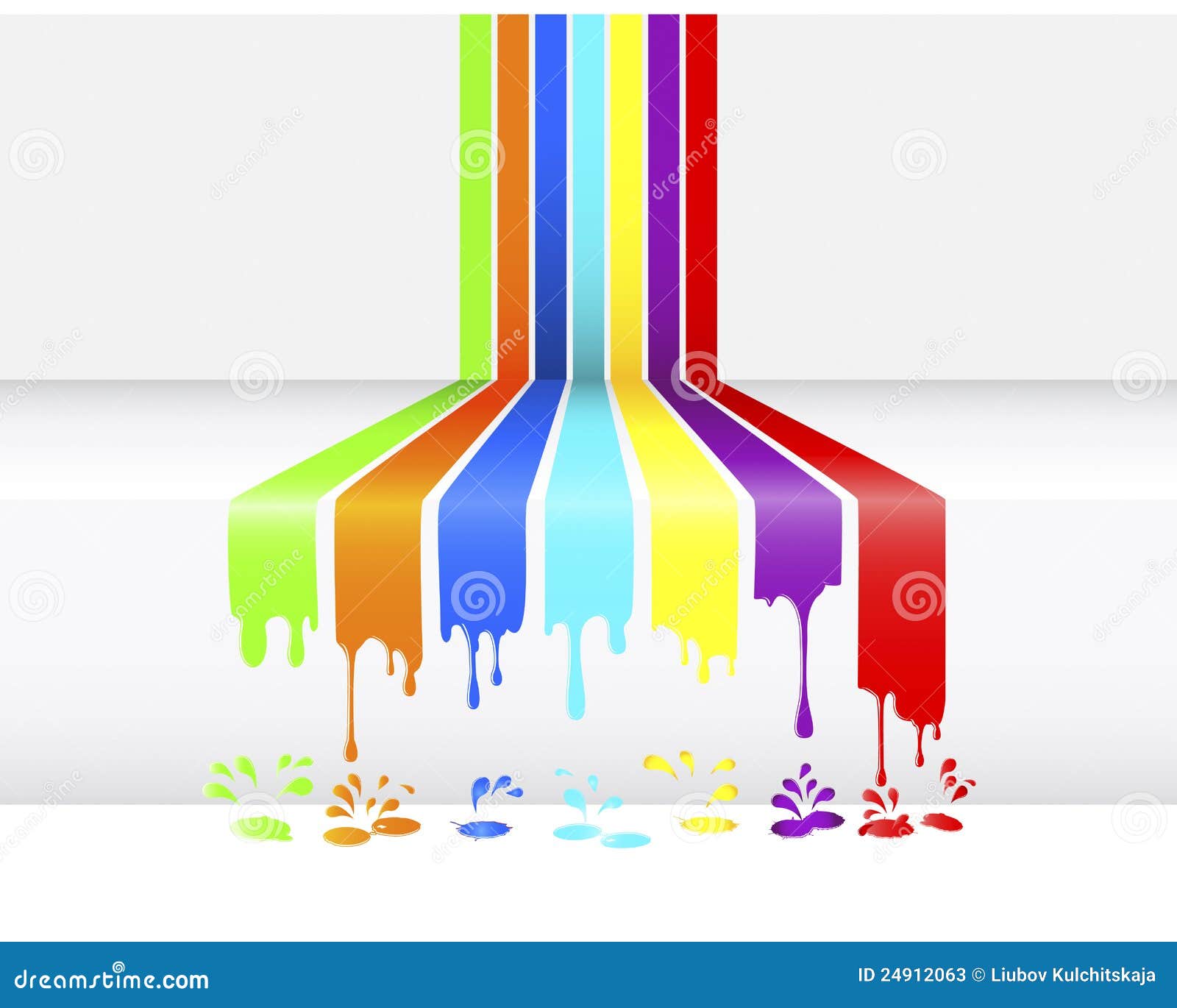 Paint Dripping. Dripping Liquid. Paint Flows. Current Paint Stains ...