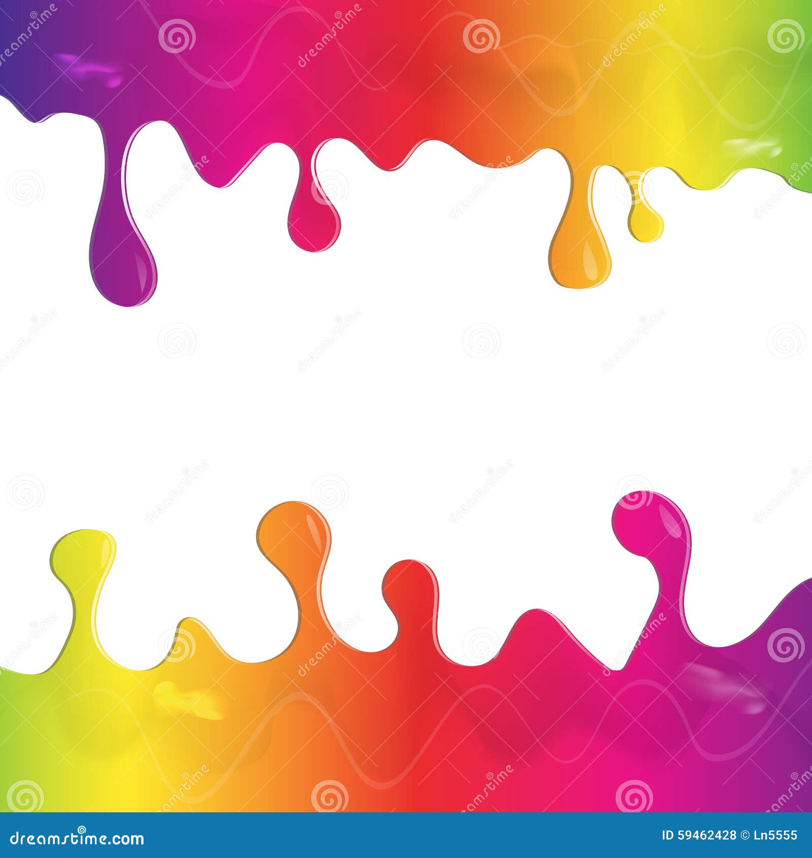 Paint dripping text layout stock vector. Illustration of cover - 59462428
