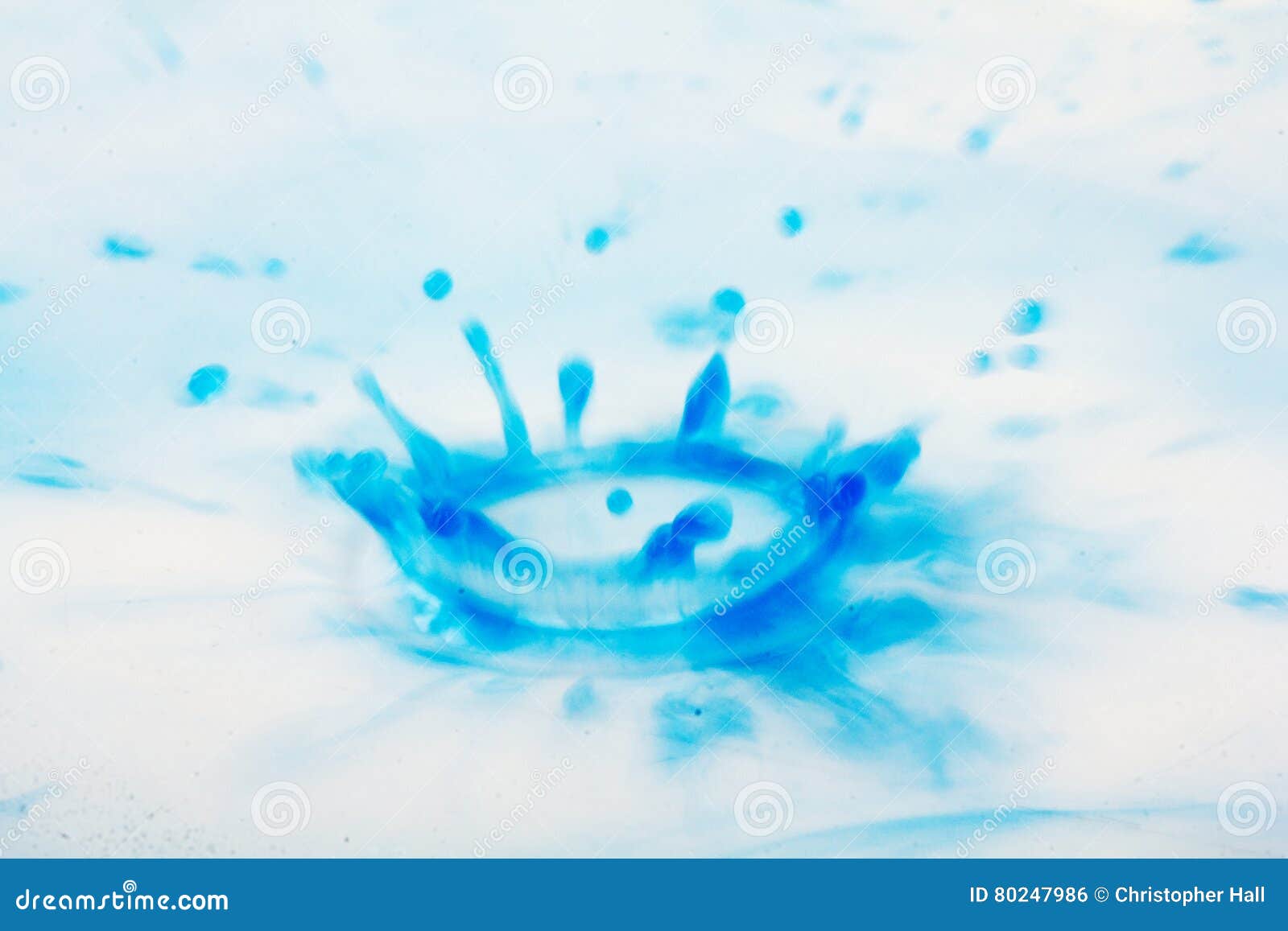Paint Drop Splashing on Black a Background Stock Photo - Image of wave ...