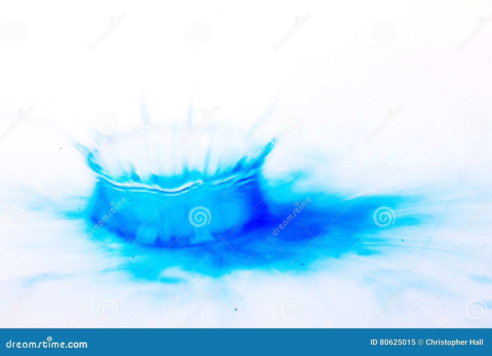 Paint Drop Splashing on Black a Background Stock Image - Image of drop ...
