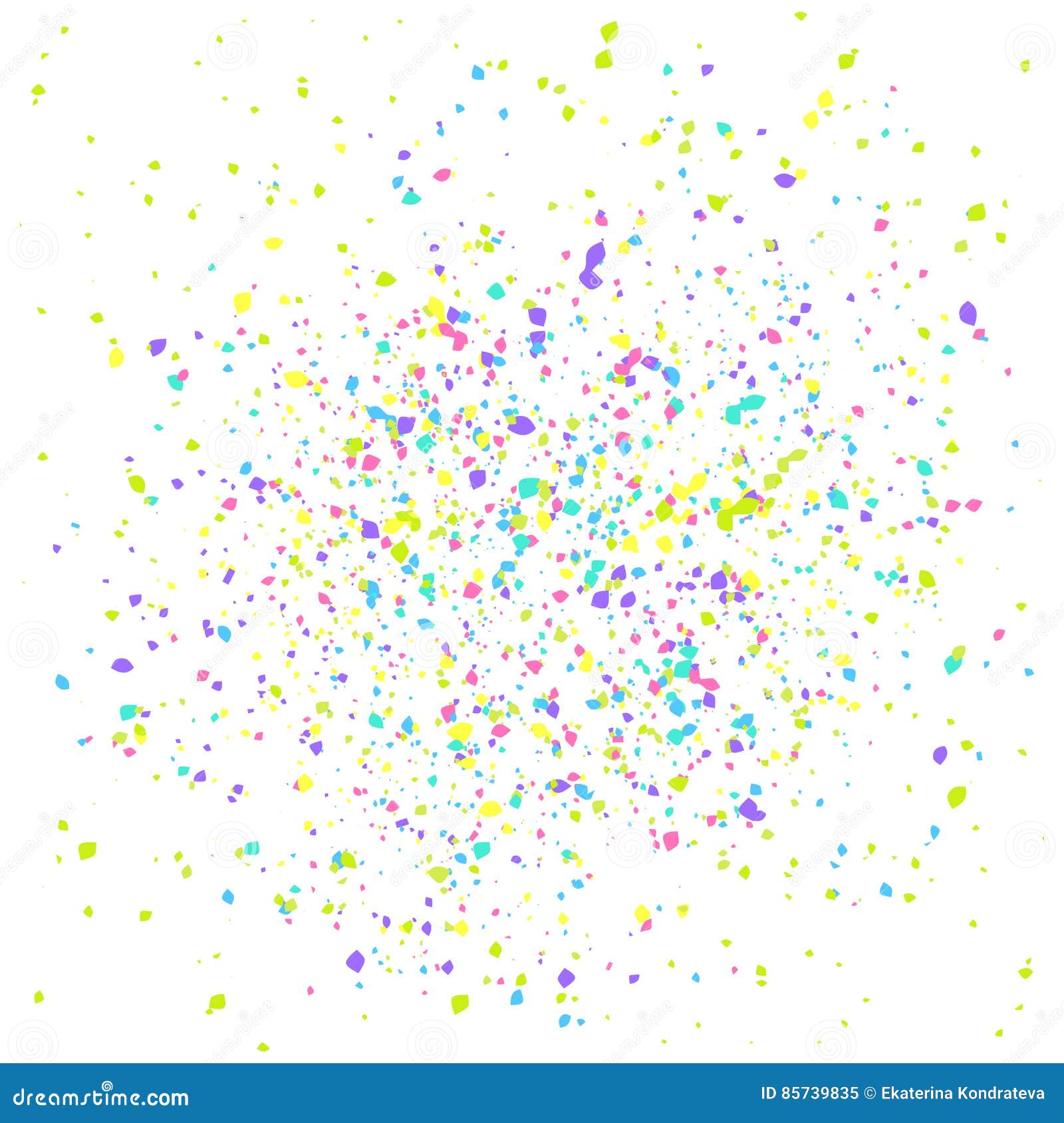 Paint Drops Abstract Texture. Stock Vector - Illustration of colorful ...