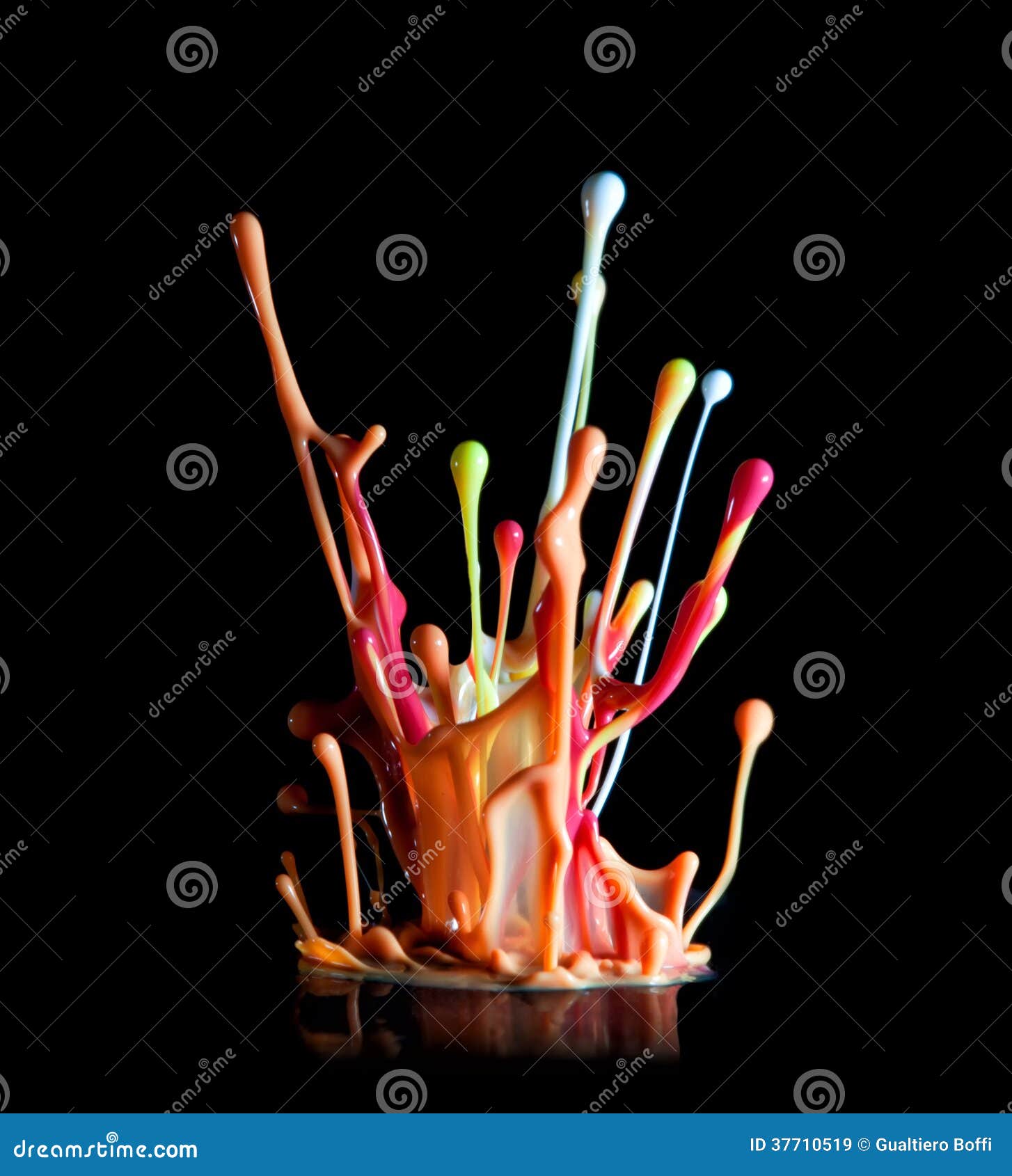 Paint explosion stock image. Image of closeup, splash - 37710519