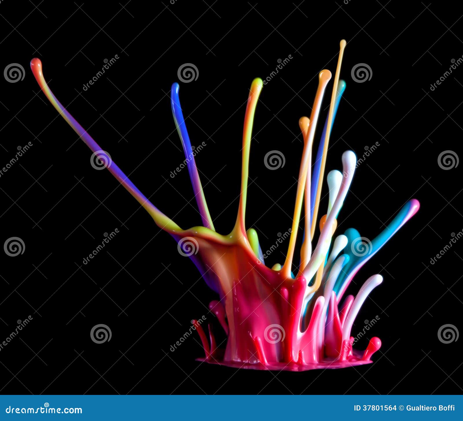 Paint explosion stock photo. Image of explosion, sculpture - 37801564