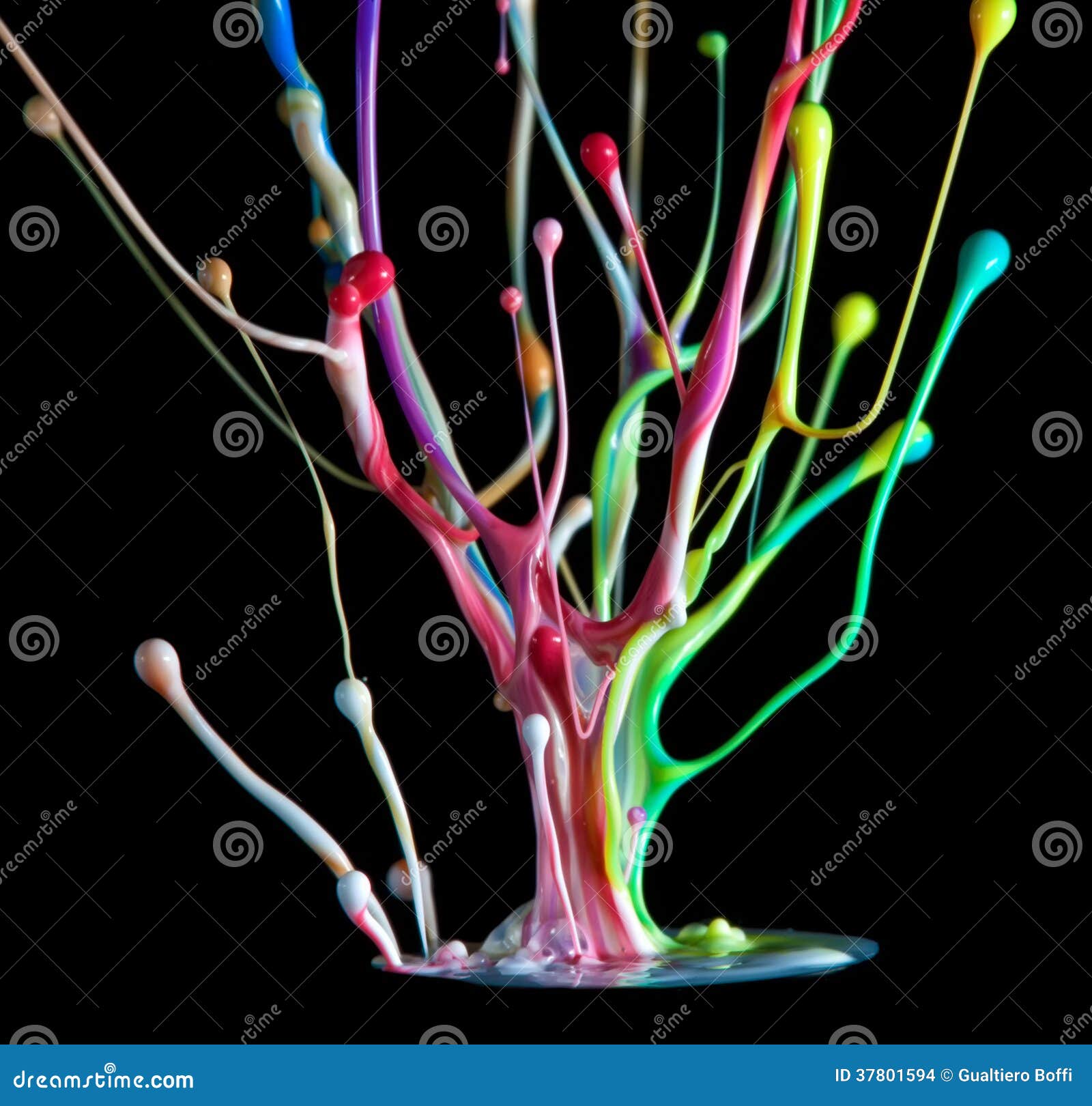 Paint explosion stock photo. Image of color, closeup - 37801594