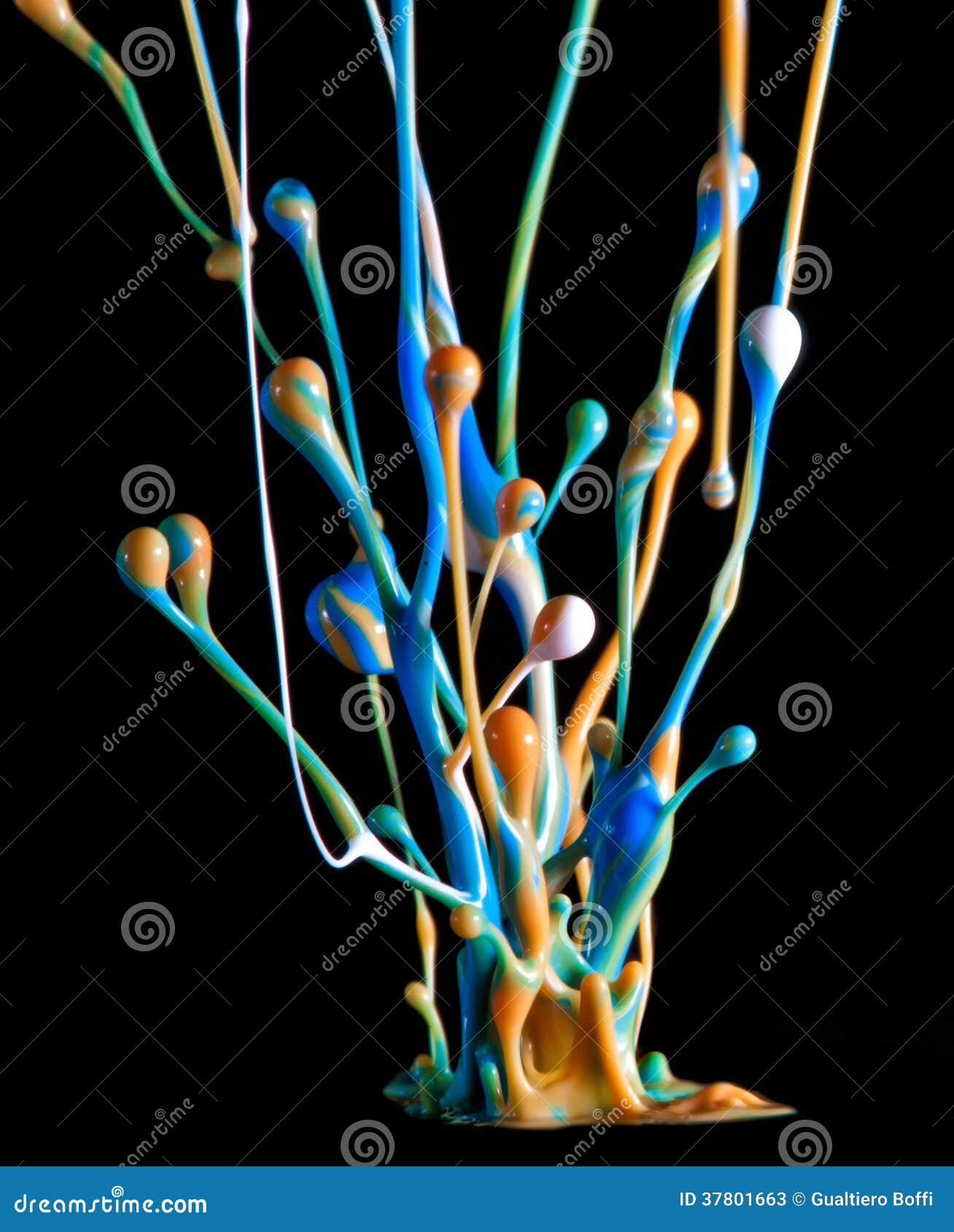 Paint explosion stock image. Image of shape, color, closeup - 37801663