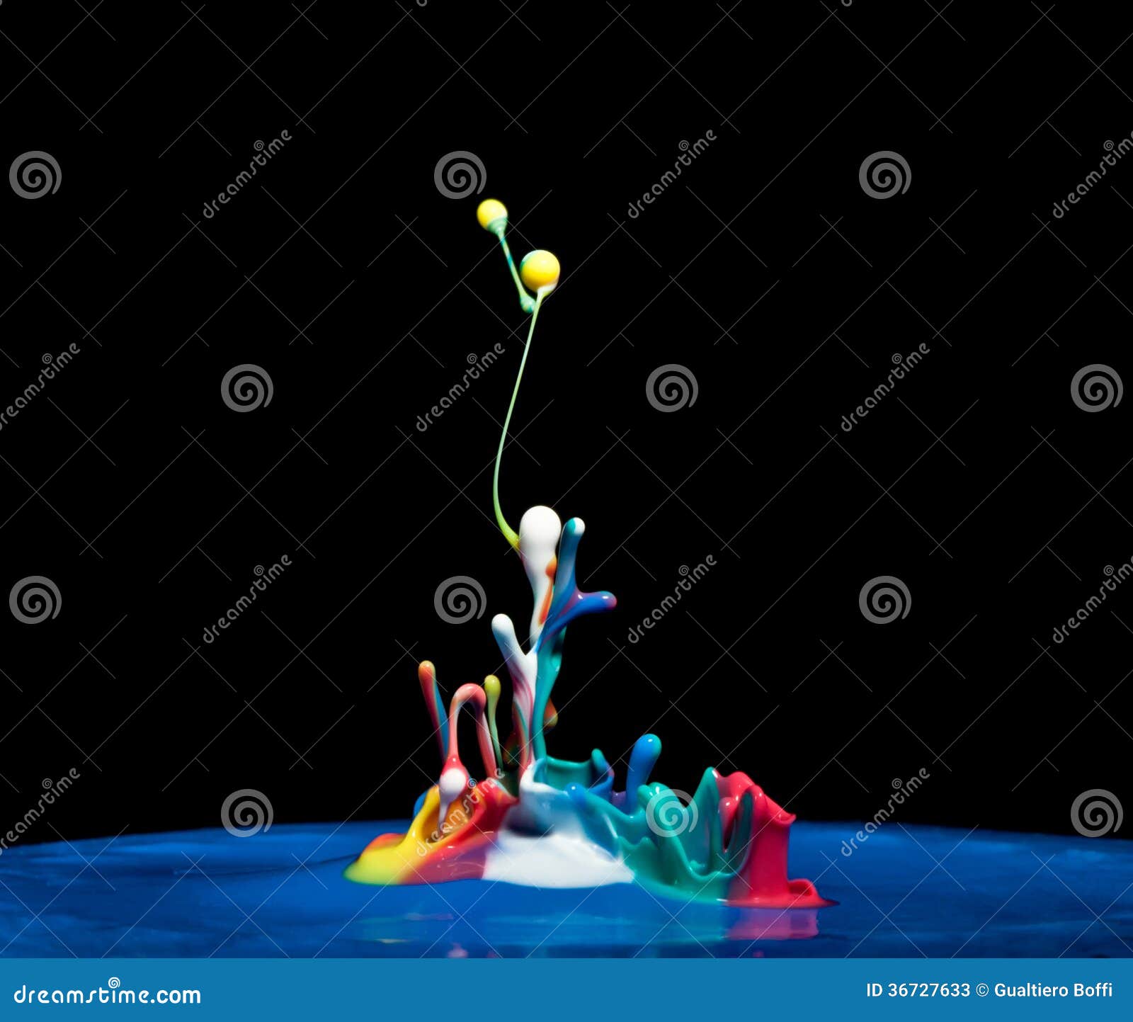 Paint explosion stock image. Image of color, drop, splash - 36727633