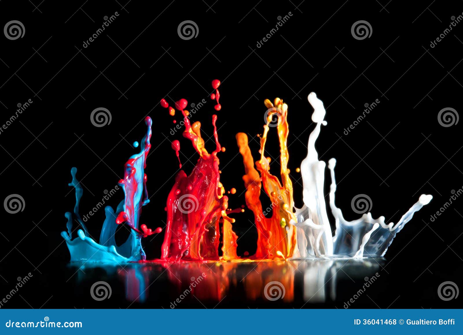 Paint explosion stock photo. Image of shape, closeup - 36041468